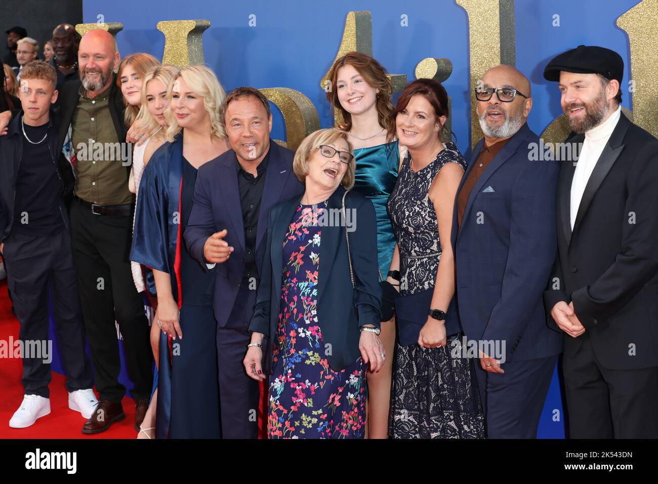 Stephen Graham, Hannah Walters attend the World Premiere of Roald Dahl ...