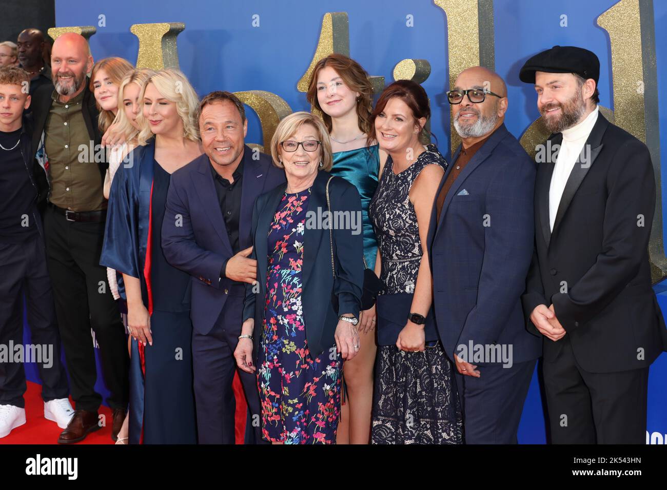 Stephen Graham, Hannah Walters attend the World Premiere of Roald Dahl ...