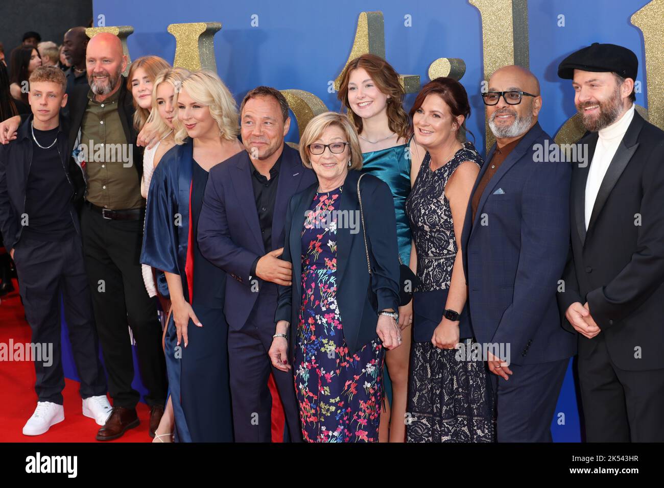 Stephen Graham, Hannah Walters attend the World Premiere of Roald Dahl ...