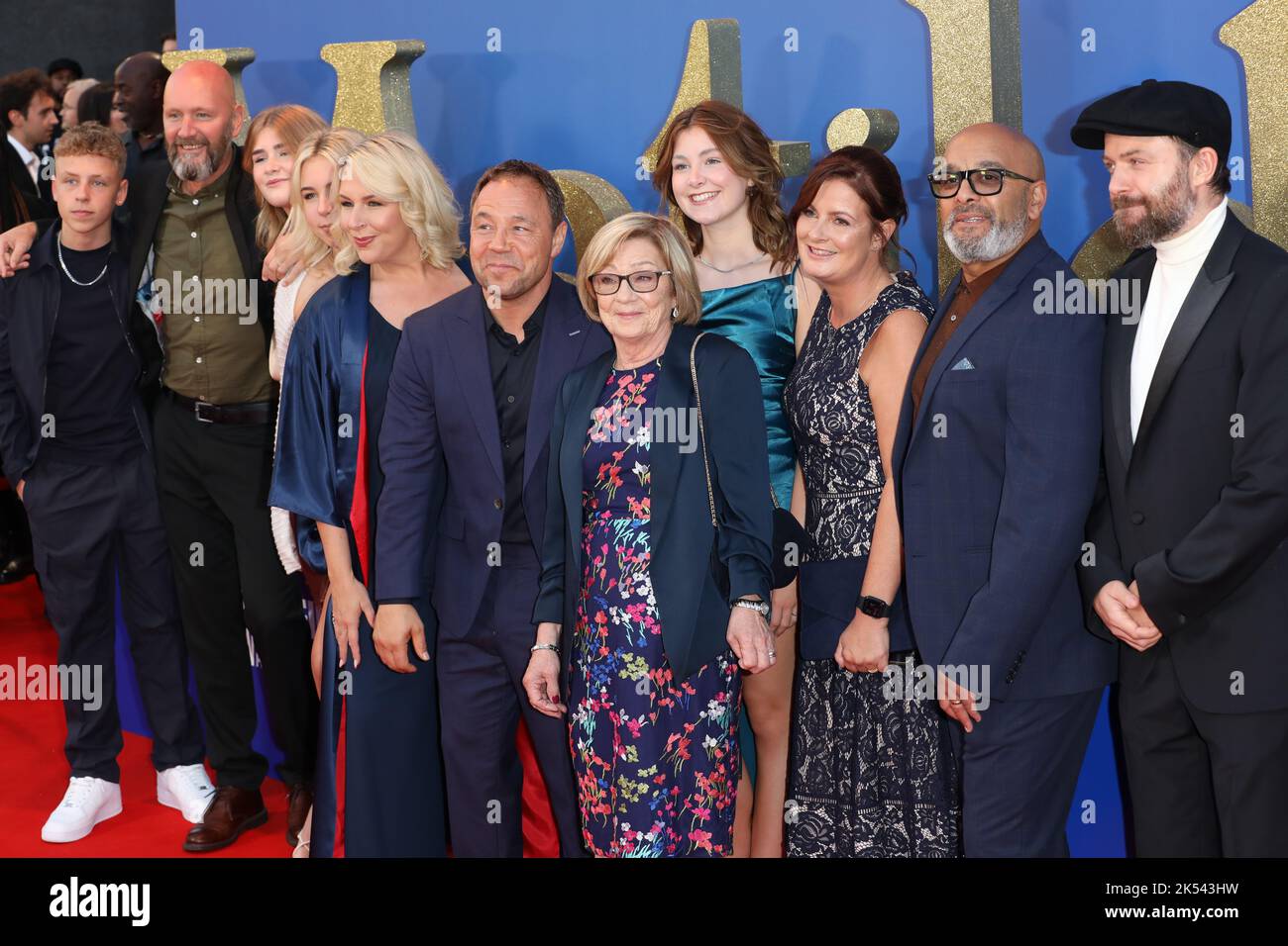 Stephen Graham, Hannah Walters attend the World Premiere of Roald Dahl ...
