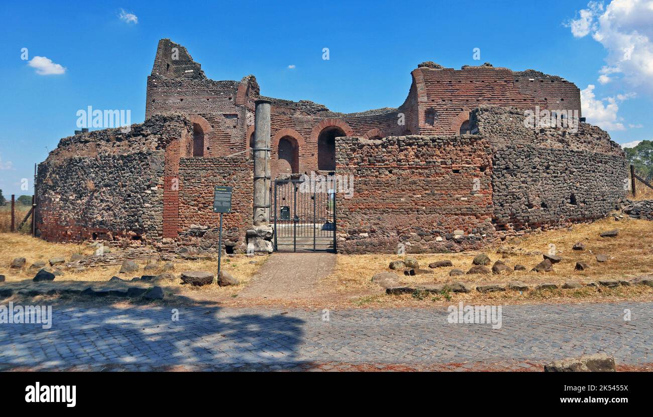 Rome, Via Appia Antica, Villa of the Quintilii Stock Photo - Alamy