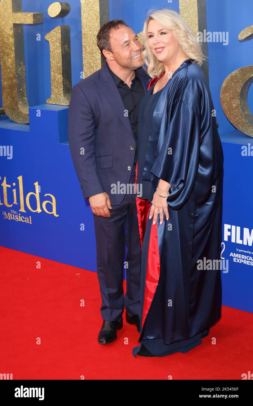 Stephen Graham, Hannah Walters attend the World Premiere of Roald Dahl ...