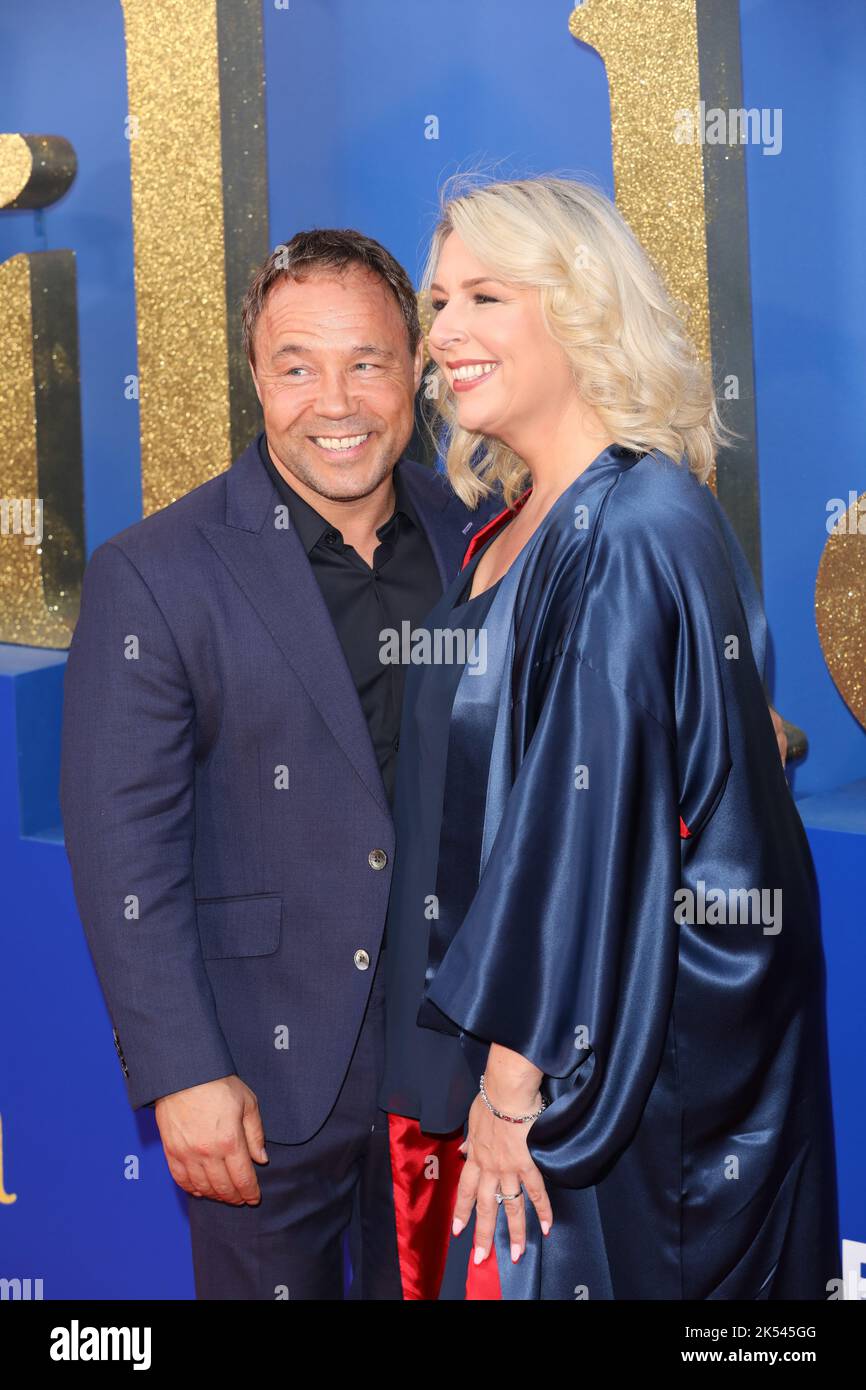 Stephen Graham, Hannah Walters attend the World Premiere of Roald Dahl ...