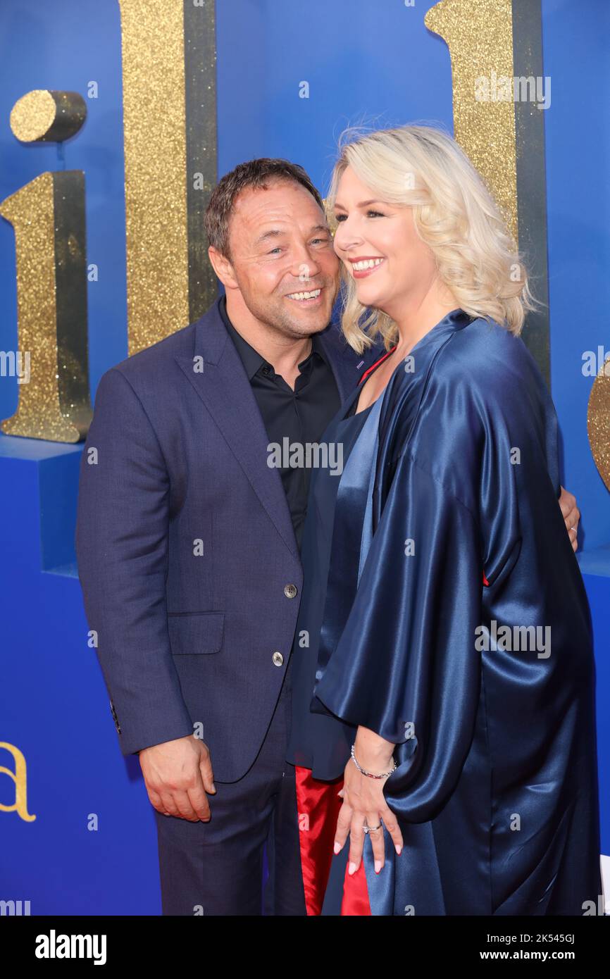Stephen Graham, Hannah Walters attend the World Premiere of Roald Dahl ...