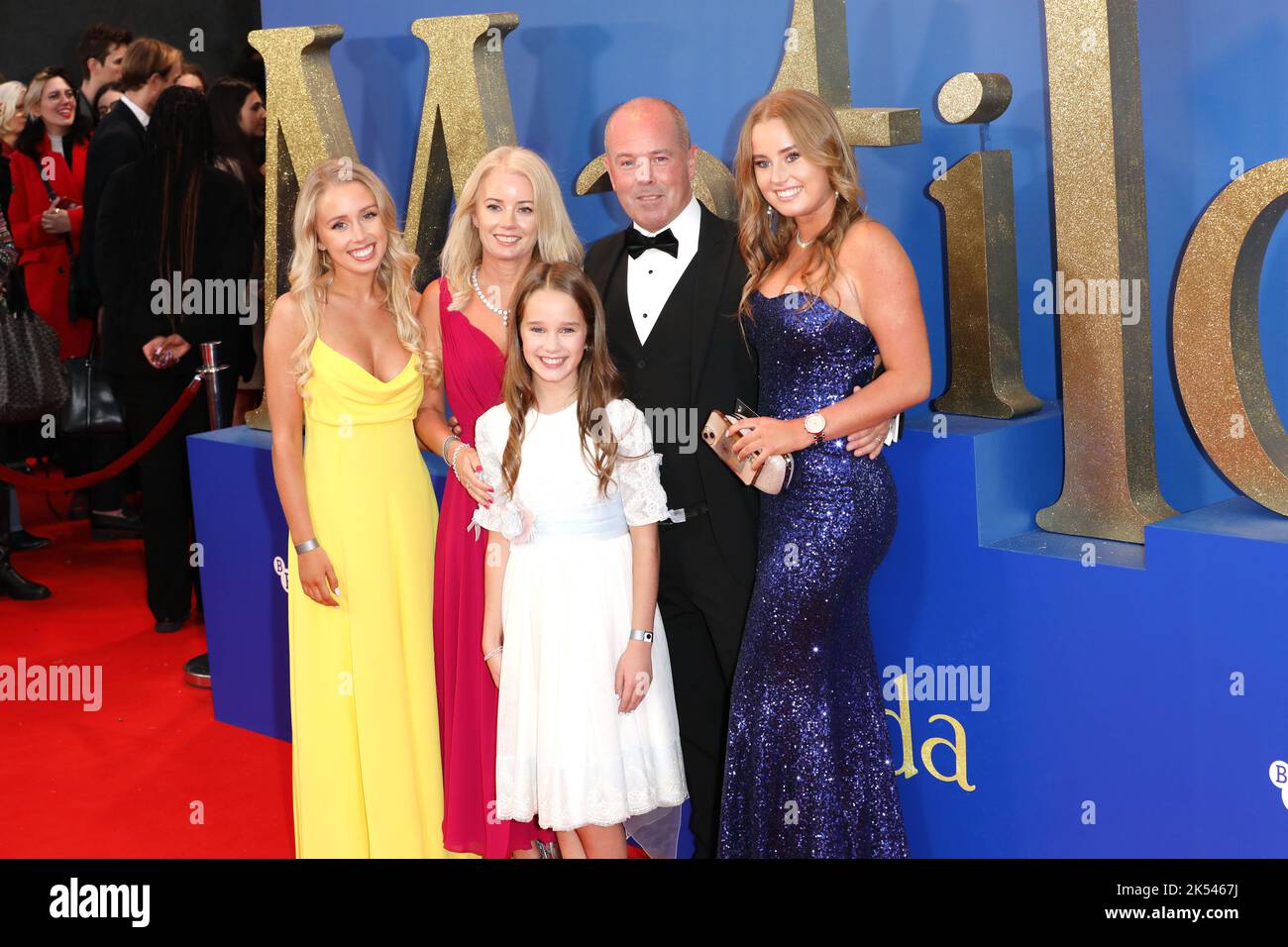 Alisha Weir attends the World Premiere of Roald Dahl’s Matilda The ...