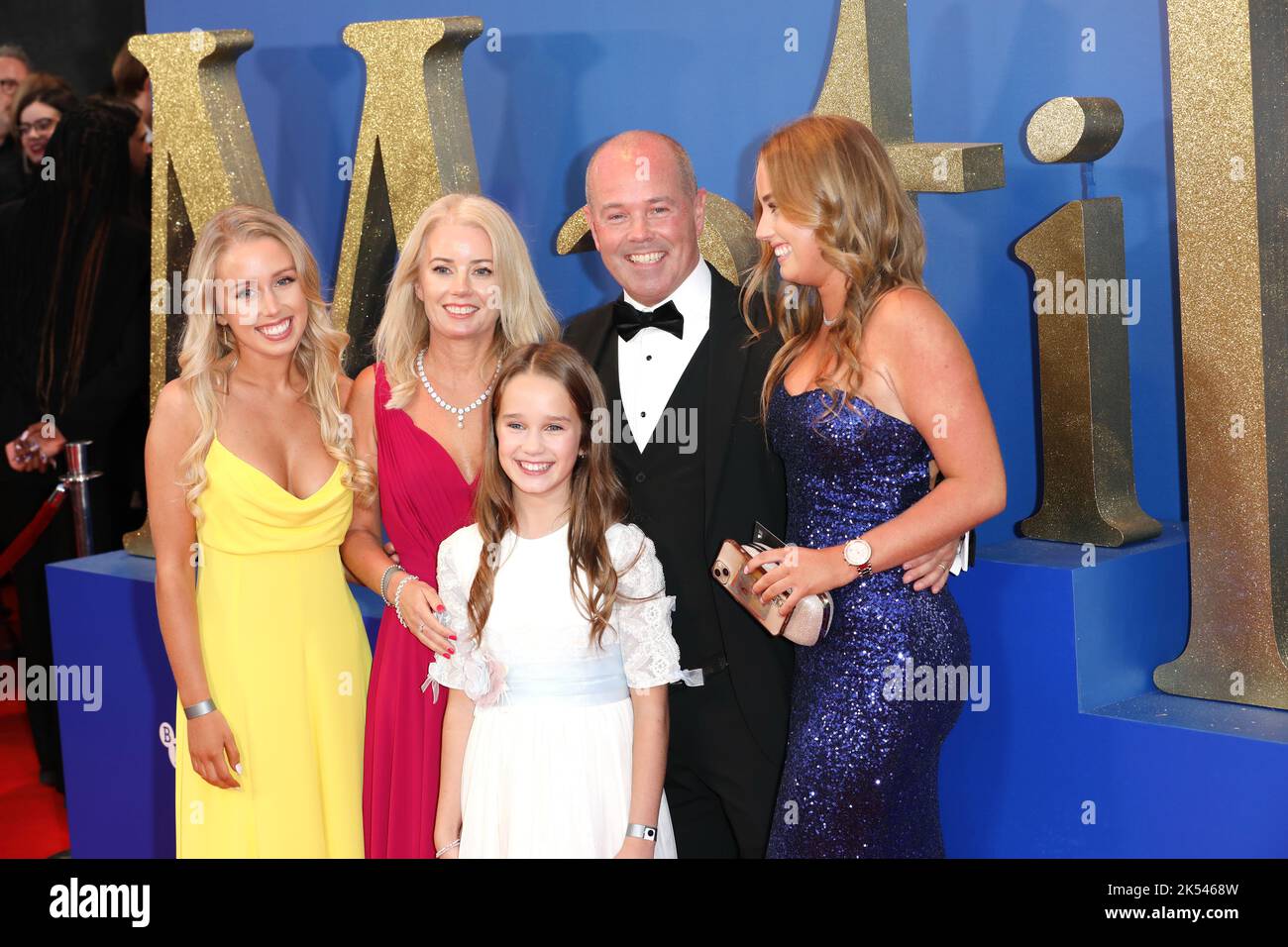Alisha Weir attends the World Premiere of Roald Dahl’s Matilda The ...