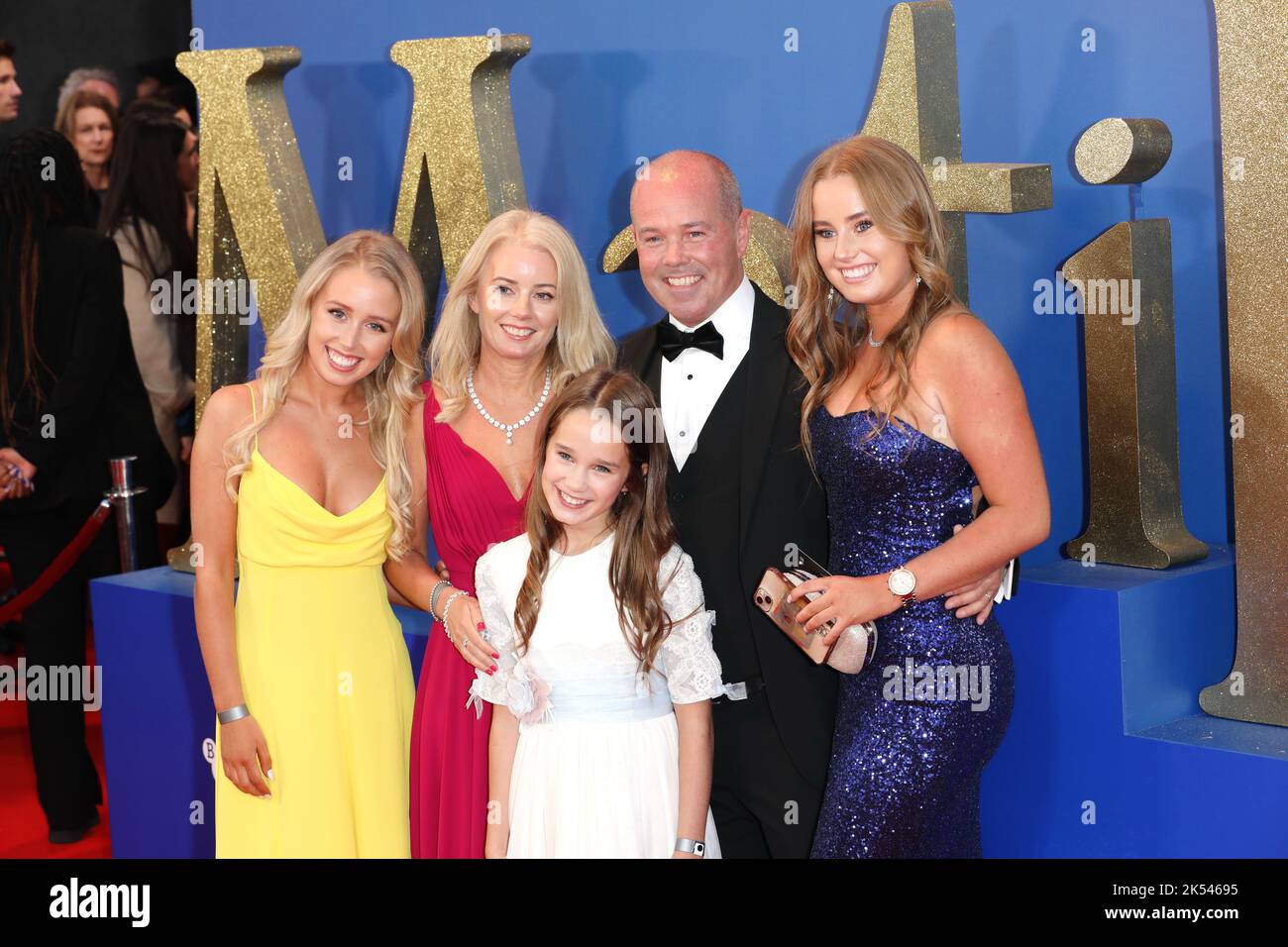 Alisha Weir attends the World Premiere of Roald Dahl’s Matilda The ...