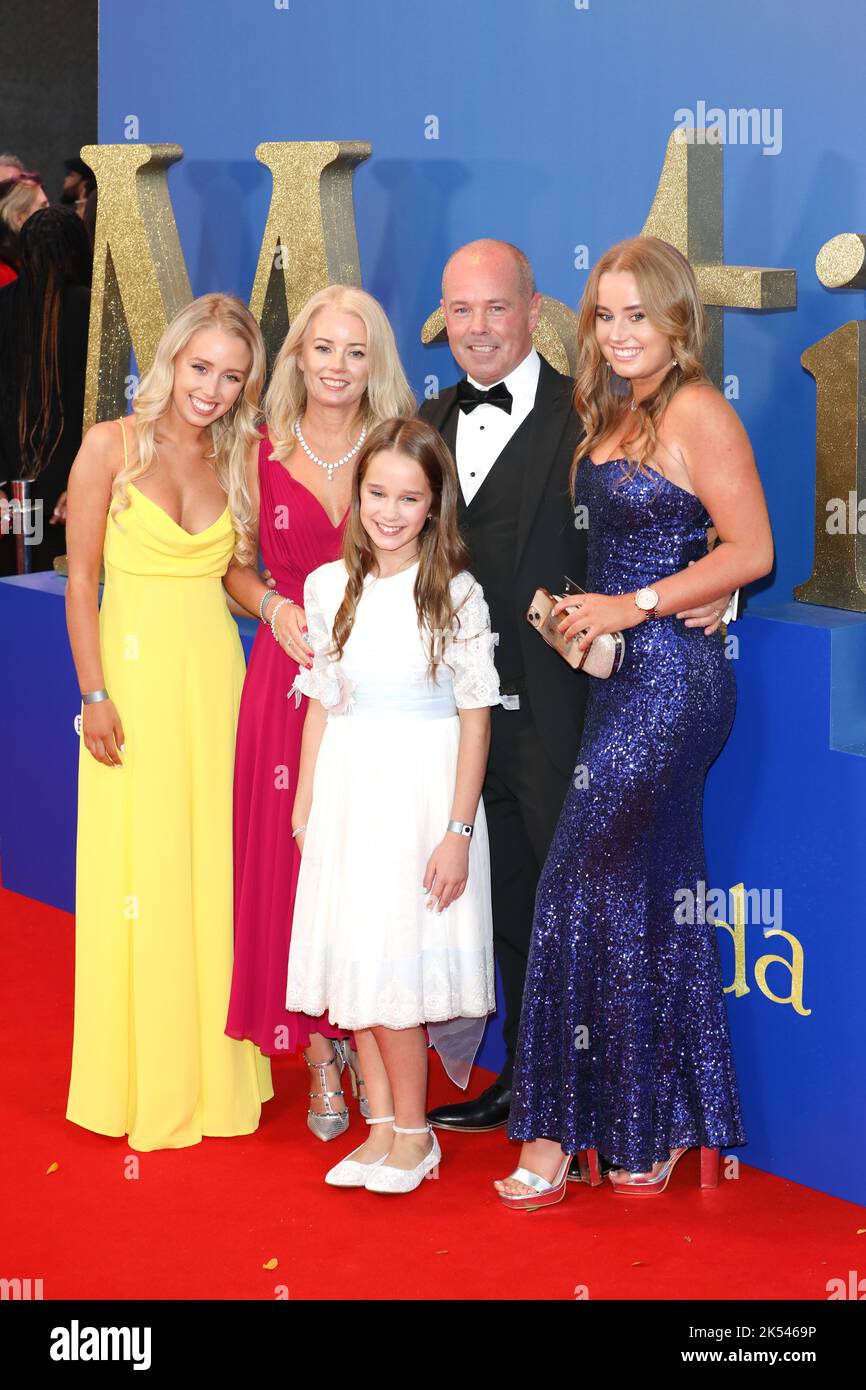 Alisha Weir attends the World Premiere of Roald Dahl’s Matilda The ...