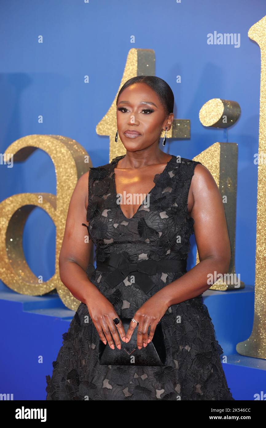 Nana Mensah attends the World Premiere of Roald Dahl’s Matilda The ...