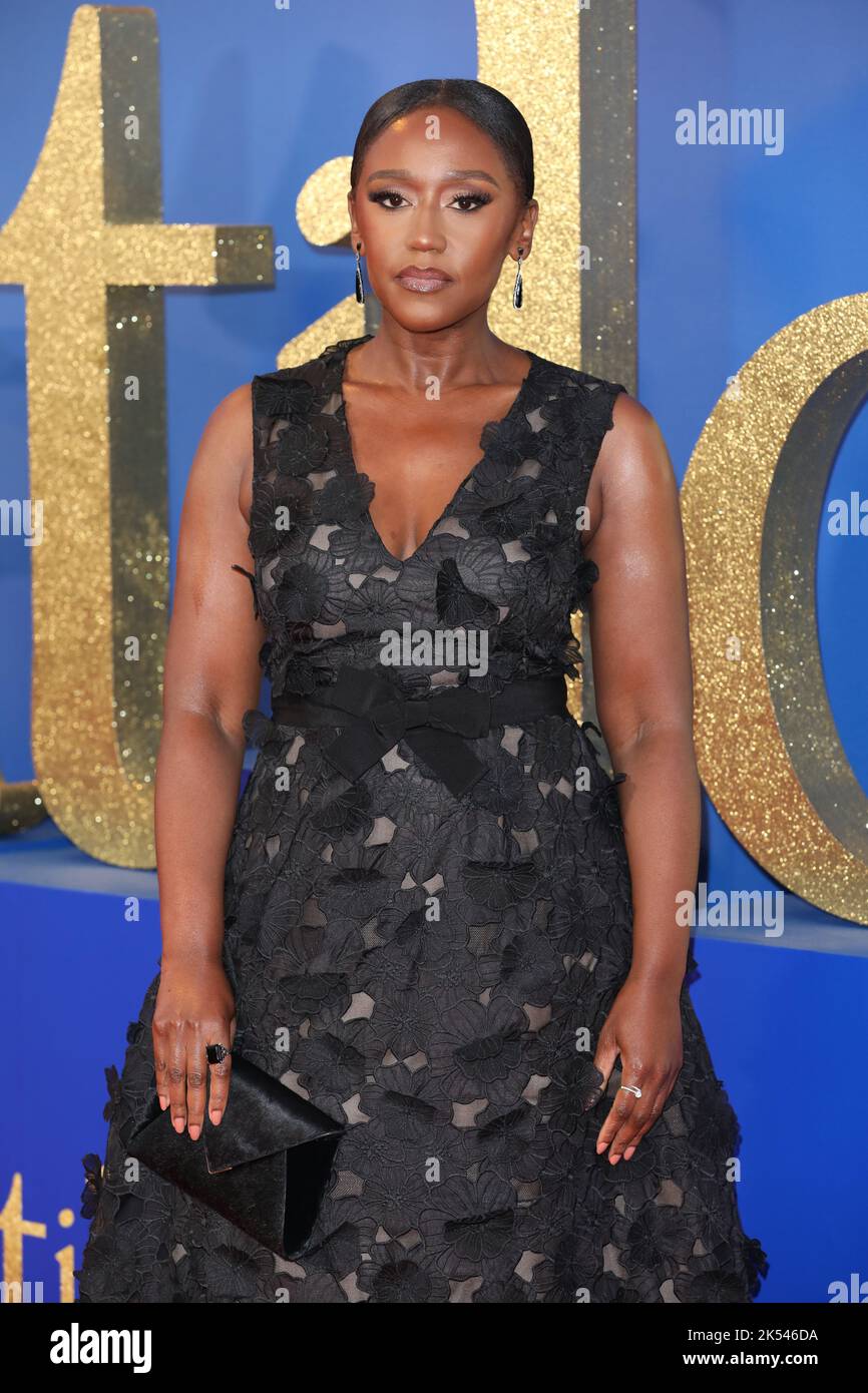 Nana Mensah attends the World Premiere of Roald Dahl’s Matilda The ...