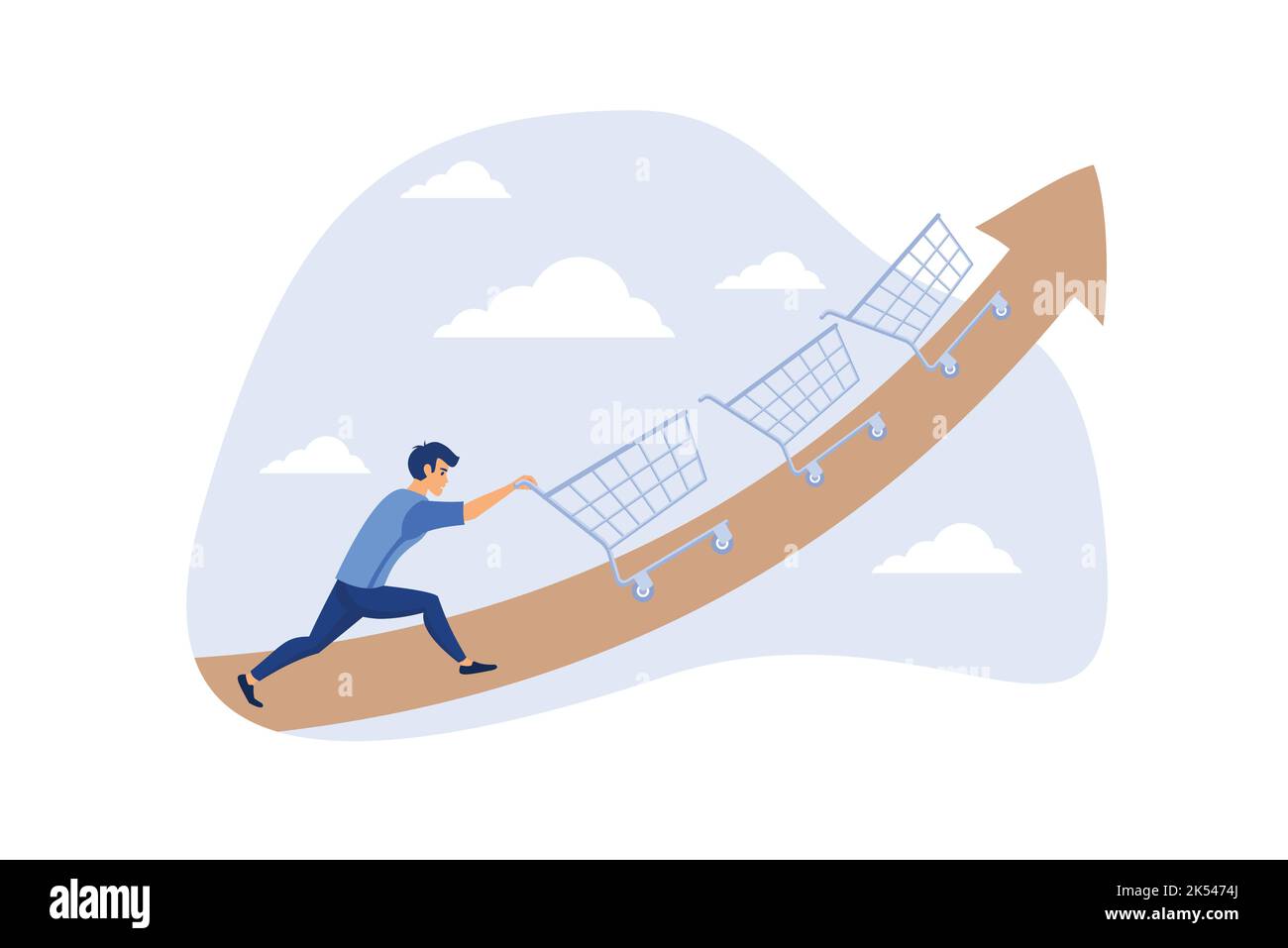 Increase sales or profit, purchasing power growth or consumer spending ...