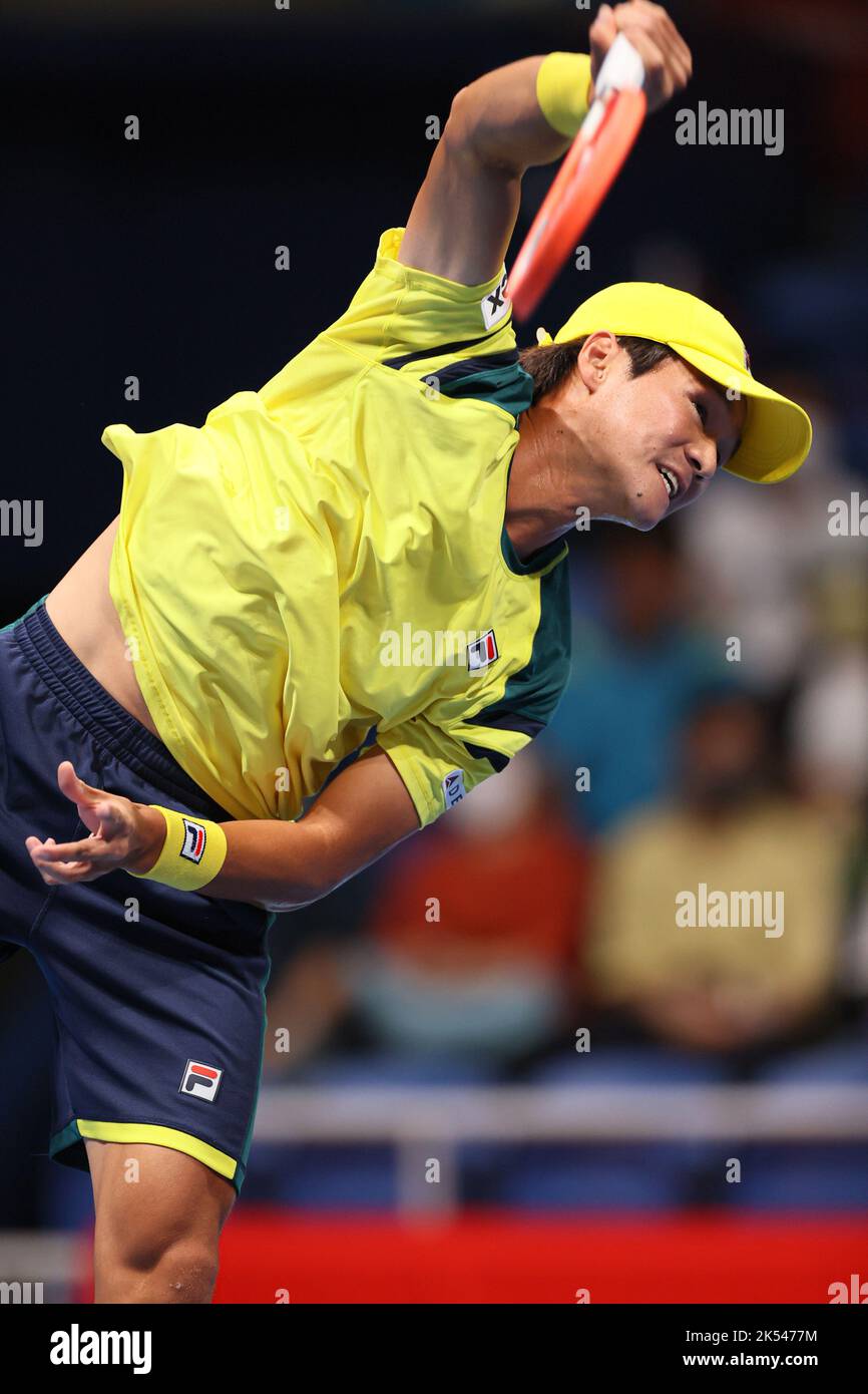 Ariake Colosseum, Tokyo, Japan. 5th Oct, 2022. Soonwoo Kwon (KOR ...