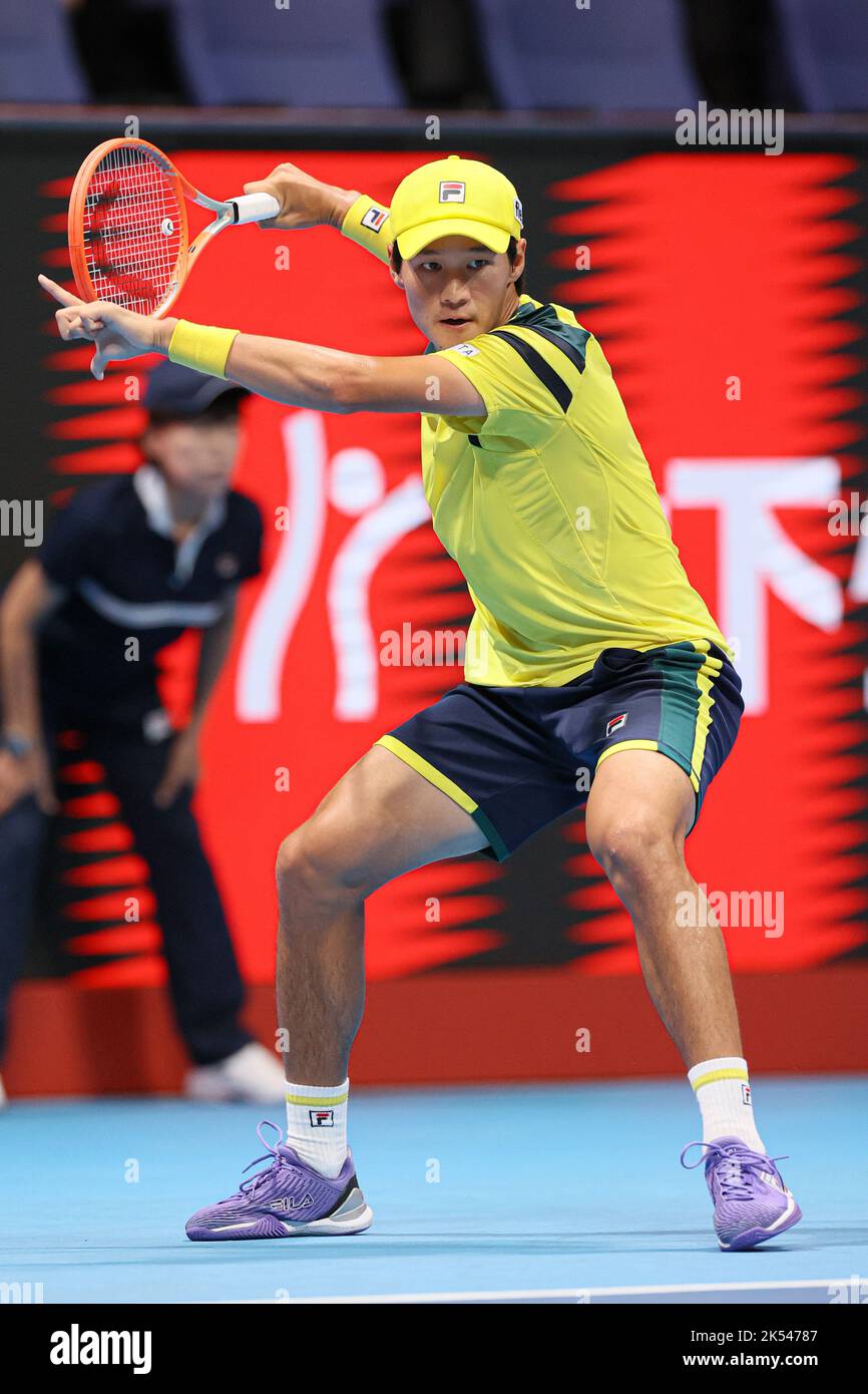 Ariake Colosseum, Tokyo, Japan. 5th Oct, 2022. Soonwoo Kwon (KOR ...