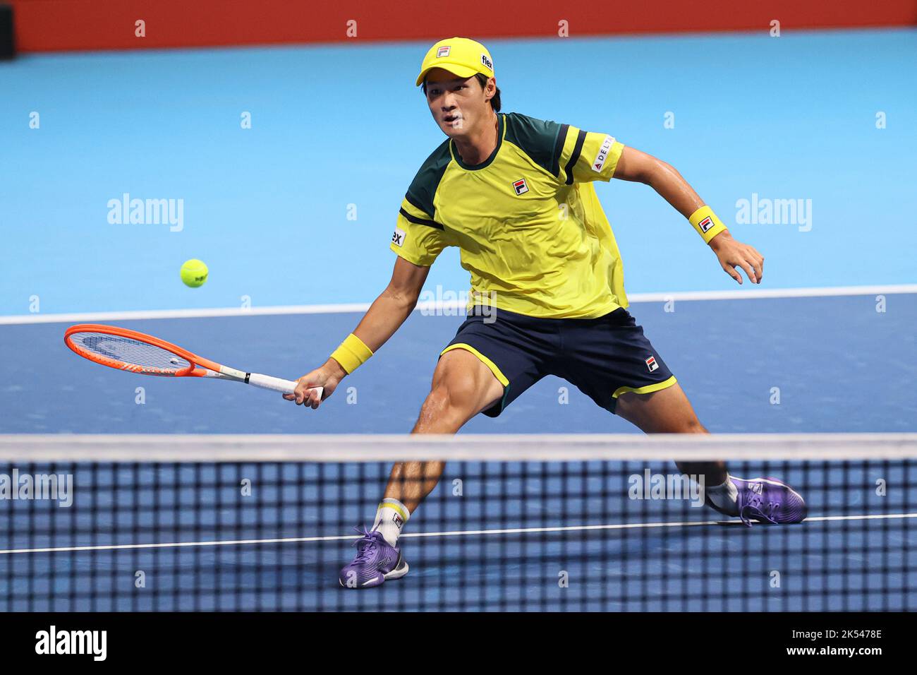 Ariake Colosseum, Tokyo, Japan. 5th Oct, 2022. Soonwoo Kwon (KOR ...