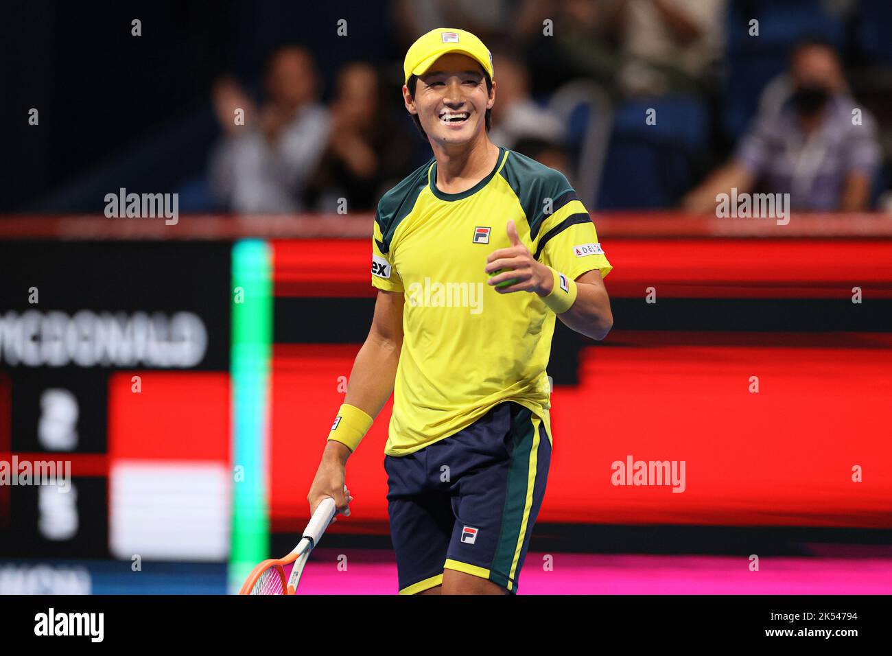 Ariake Colosseum, Tokyo, Japan. 5th Oct, 2022. Soonwoo Kwon (KOR ...