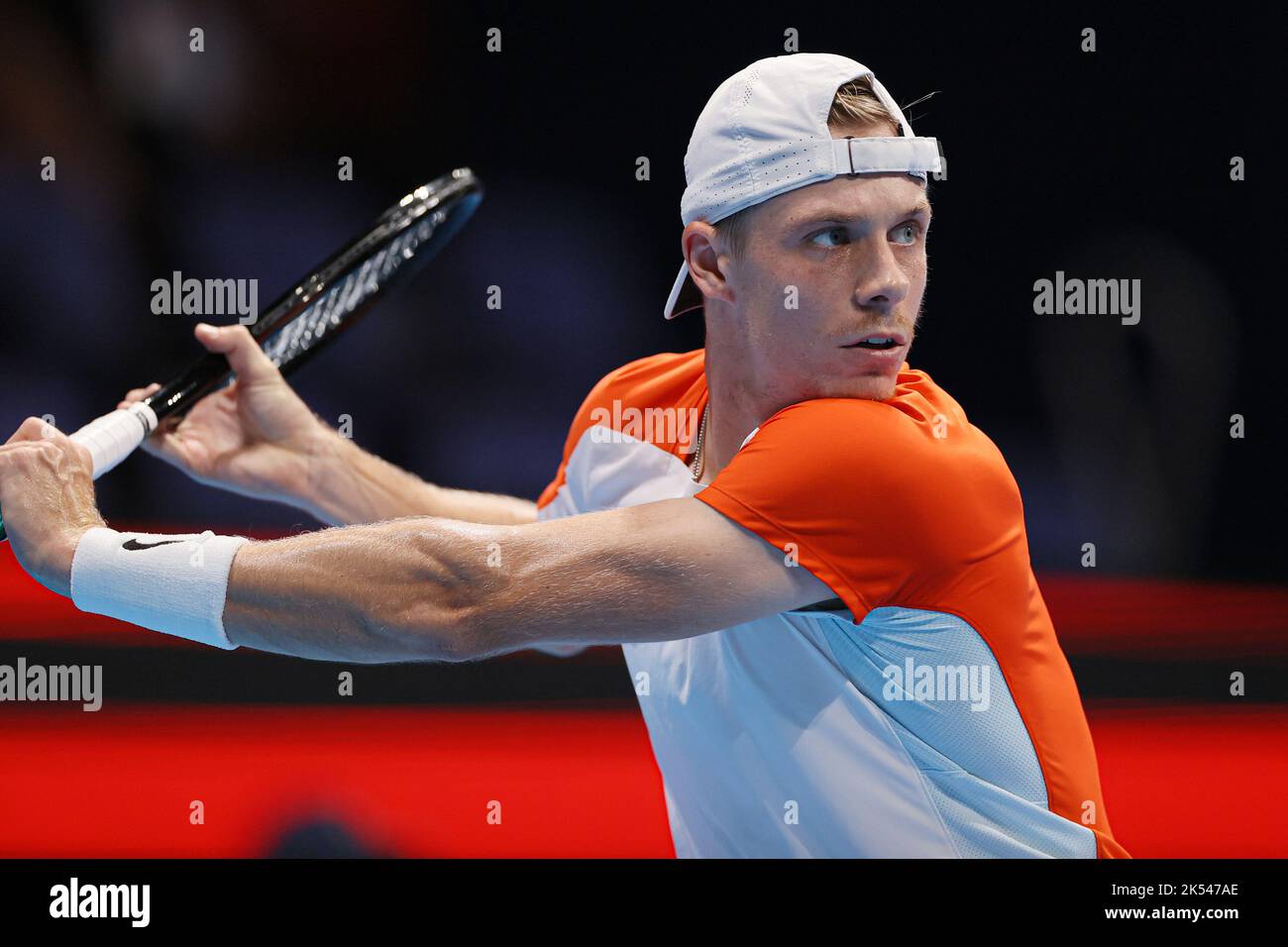 Ariake Colosseum, Tokyo, Japan. 5th Oct, 2022. Denis Shapovalov (CAN ...