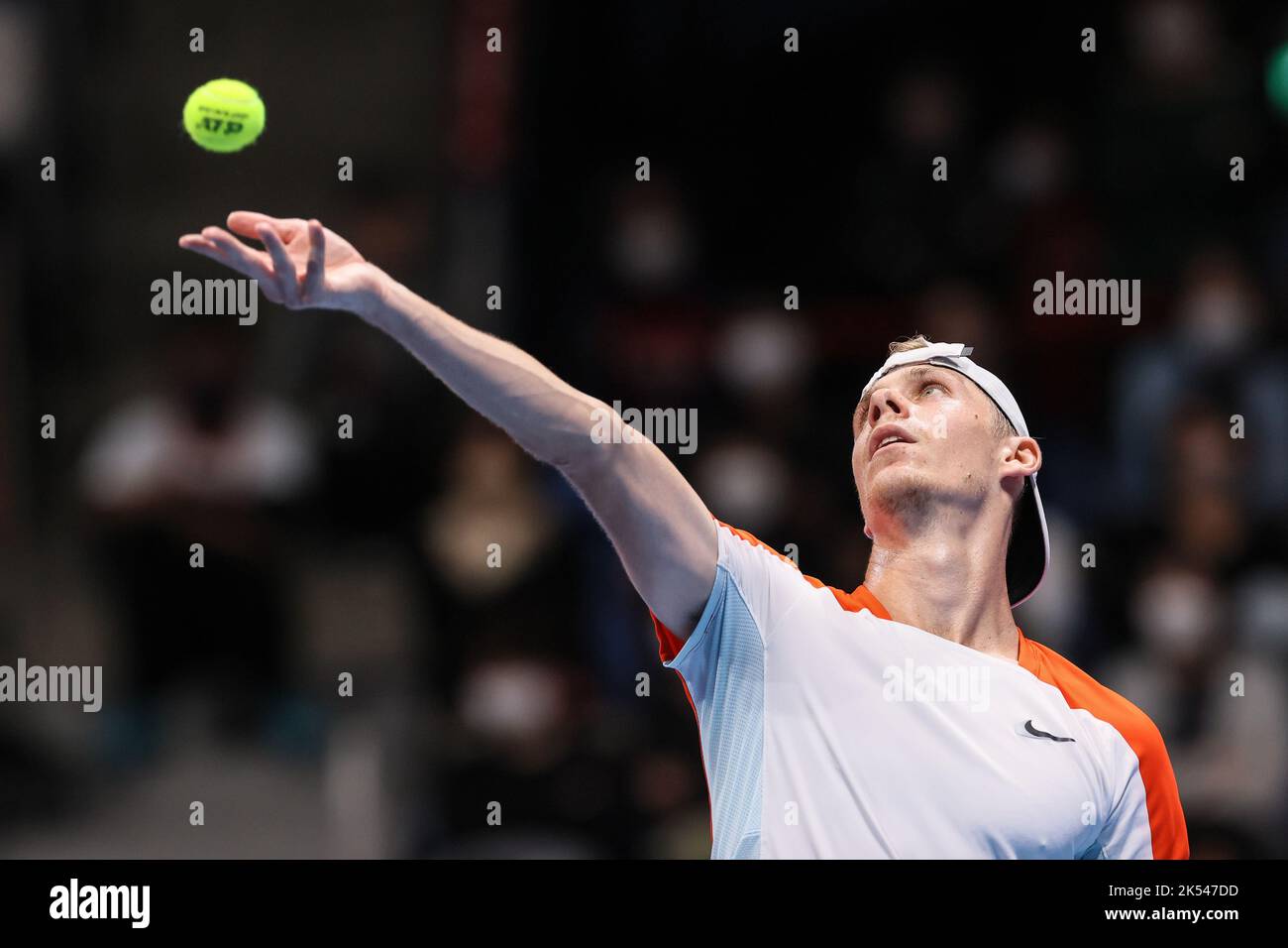 Ariake Colosseum, Tokyo, Japan. 5th Oct, 2022. Denis Shapovalov (CAN ...