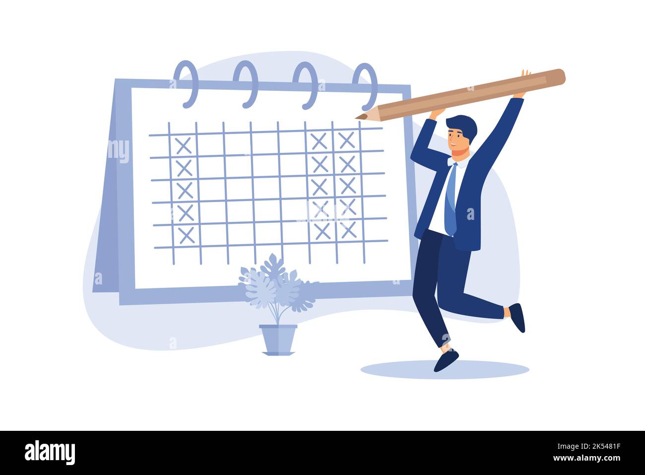 4 day work week Stock Vector Images - Alamy