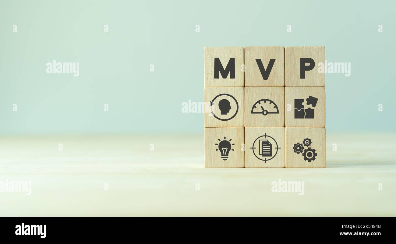 Mvp Minimum Viable Product Concept For Lean Startup Life Cycle Of