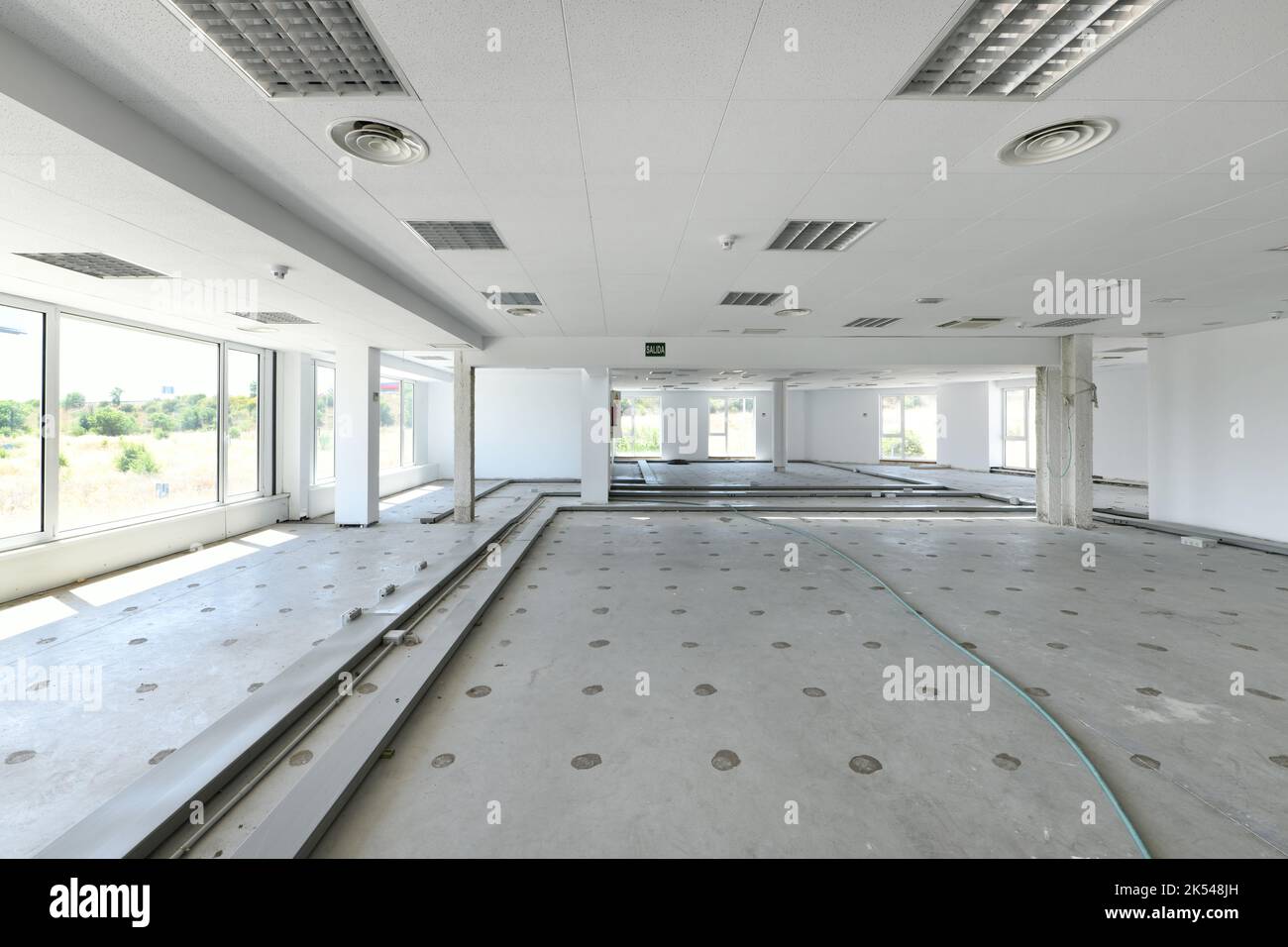 Interior De Edificio Industrial