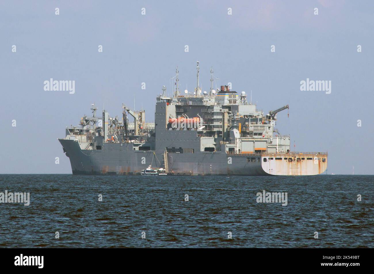 Lewis and Clark-class dry cargo ship, USNS Amelia Earhart (T-AKE 6) is ...