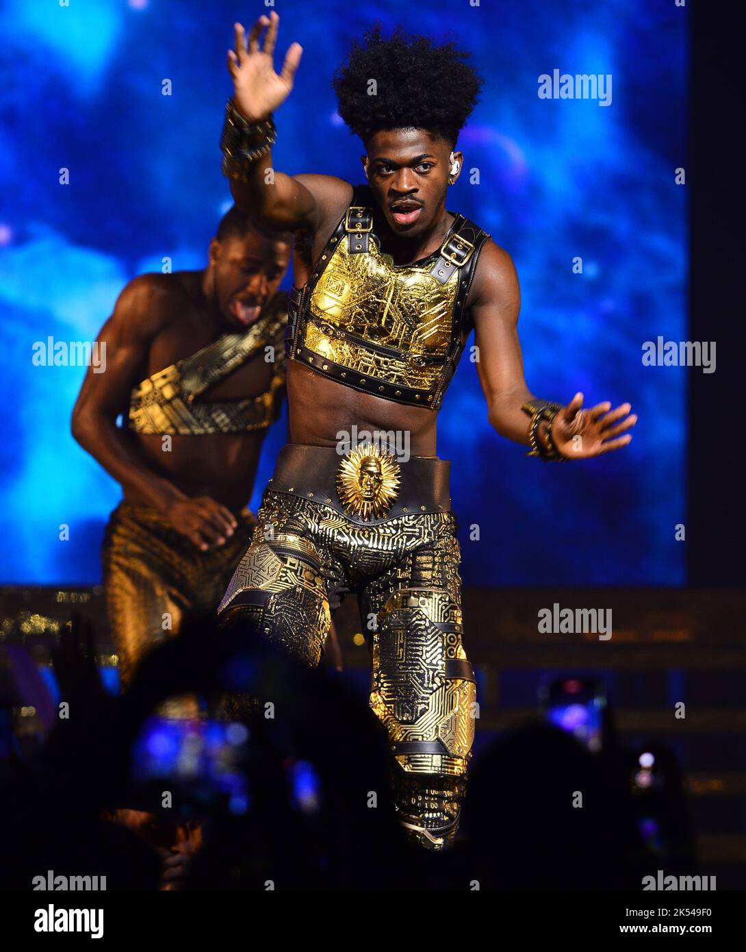 MIAMI, FL - OCTOBER 04: Lil Nas X, performs live on stage during the ...