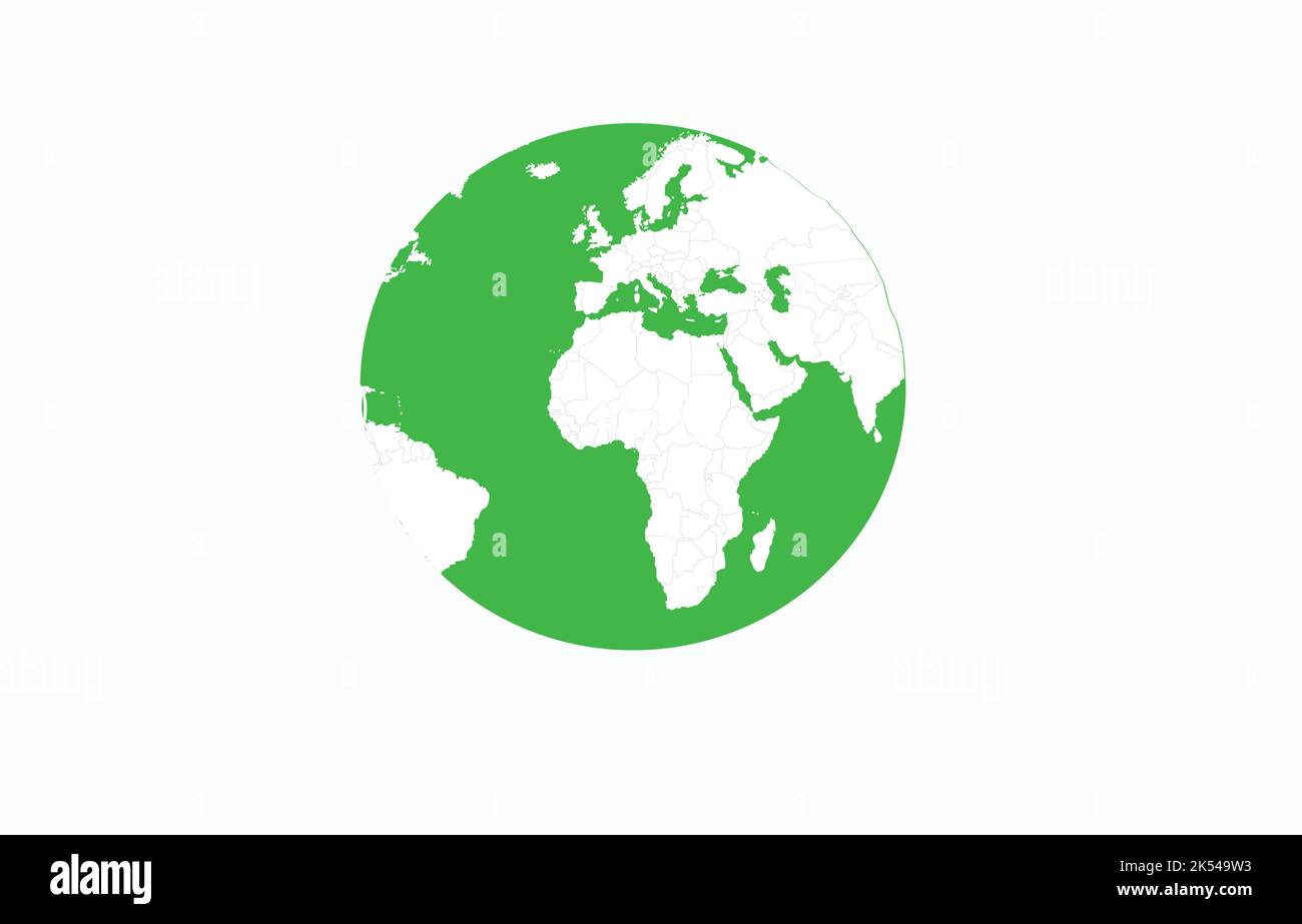 World Environment Day Banner. Eco Concept. Planet Earth on Papercut ...