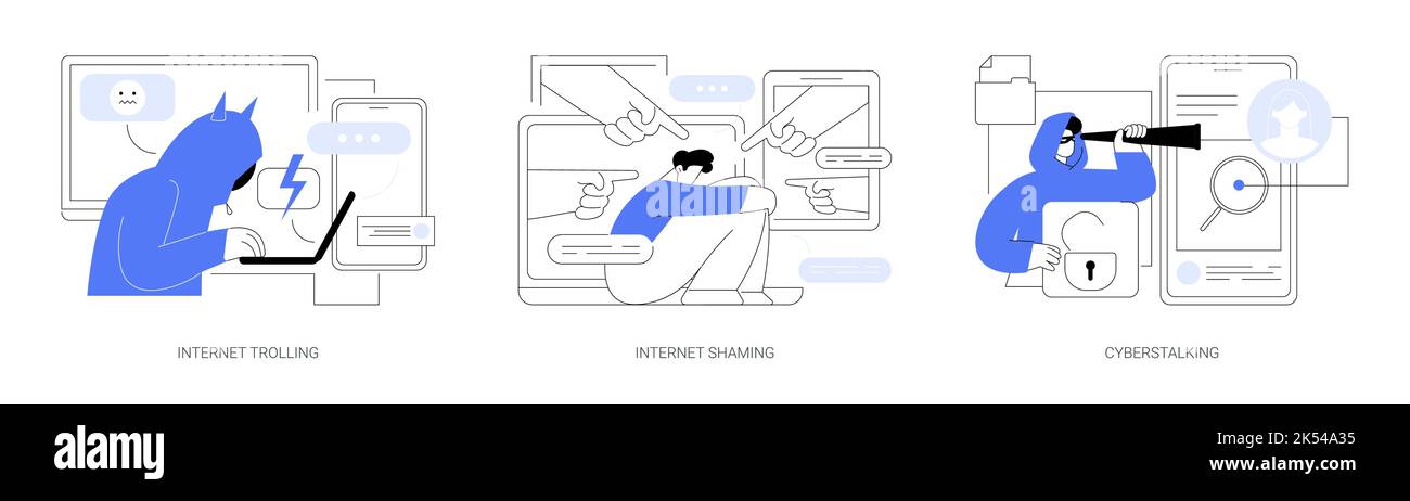 Aggressive behavior Stock Vector Images - Alamy