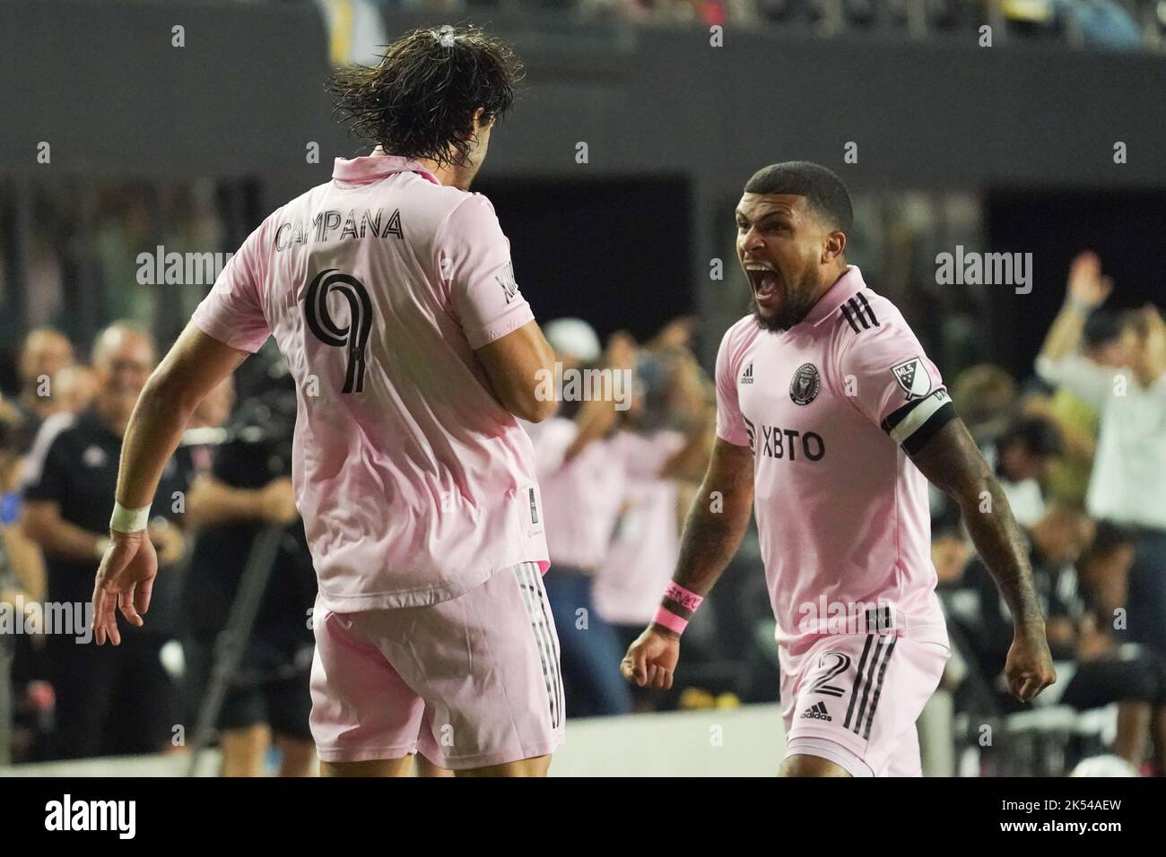 Fort Lauderdale, Florida, USA, October 5, 2022, Inter Miami attacker ...