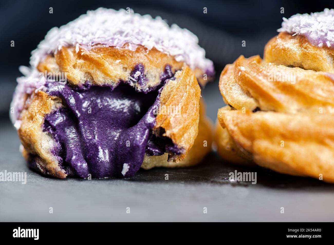 Ube filled hi-res stock photography and images - Alamy