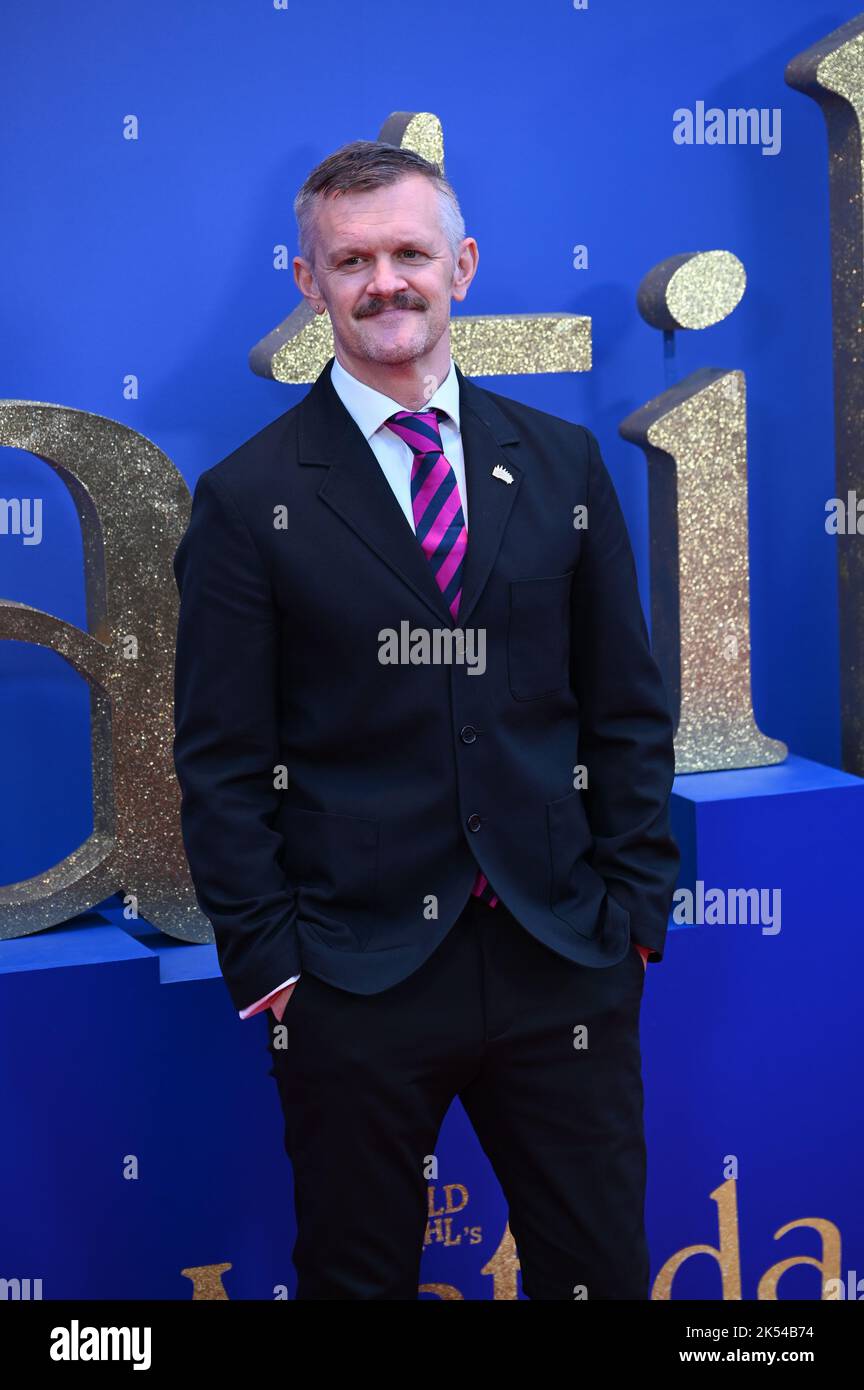 London, UK , 05/10/2022, Ben Roberts Arrive at the Cast and filmmakers ...