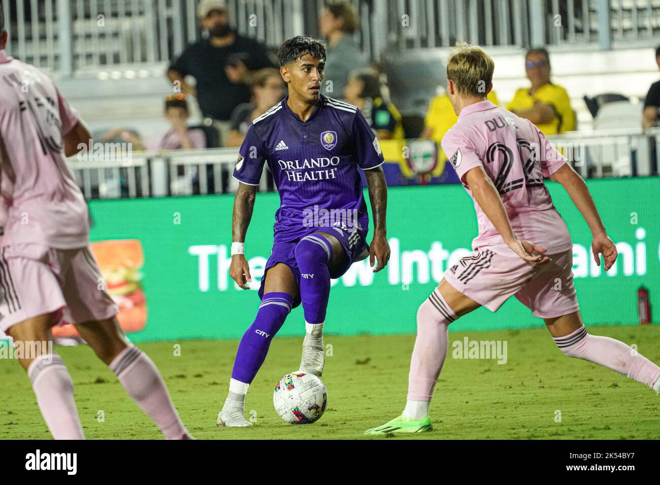 Fort Lauderdale, Florida, USA, October 5, 2022, Orlando City forward ...