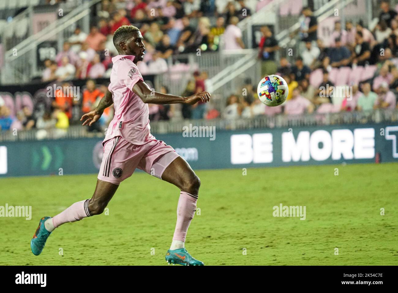 Fort Lauderdale, Florida, USA, October 5, 2022, Inter Miami defender ...