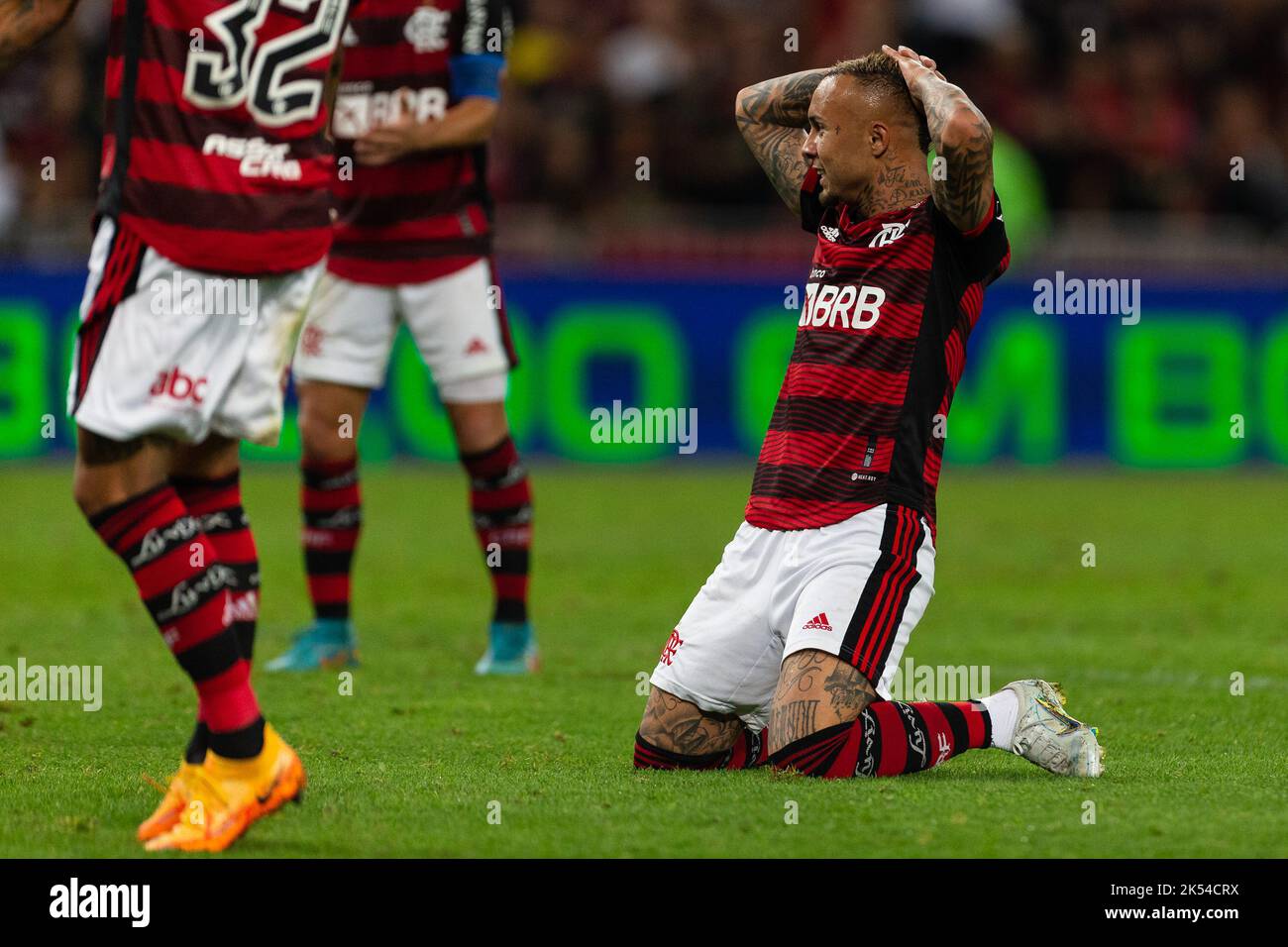 Rio de Janeiro, Brazil. October 05, 2022, EVERTON CEBOLINHA of Flamengo ...