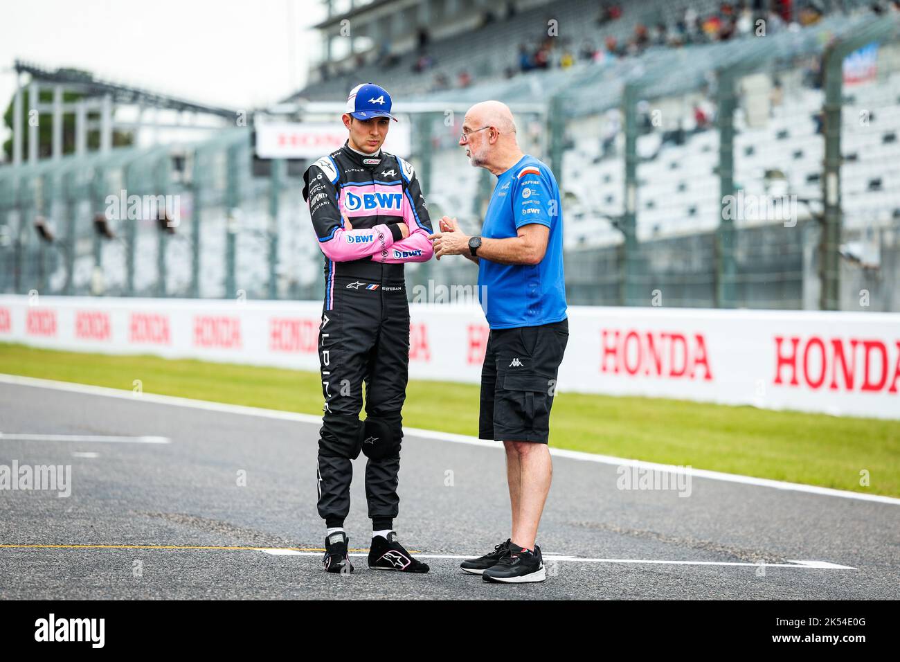Suzuka, Japan, 06/10/2022, OCON Esteban (fra), Alpine F1 Team A522 ...