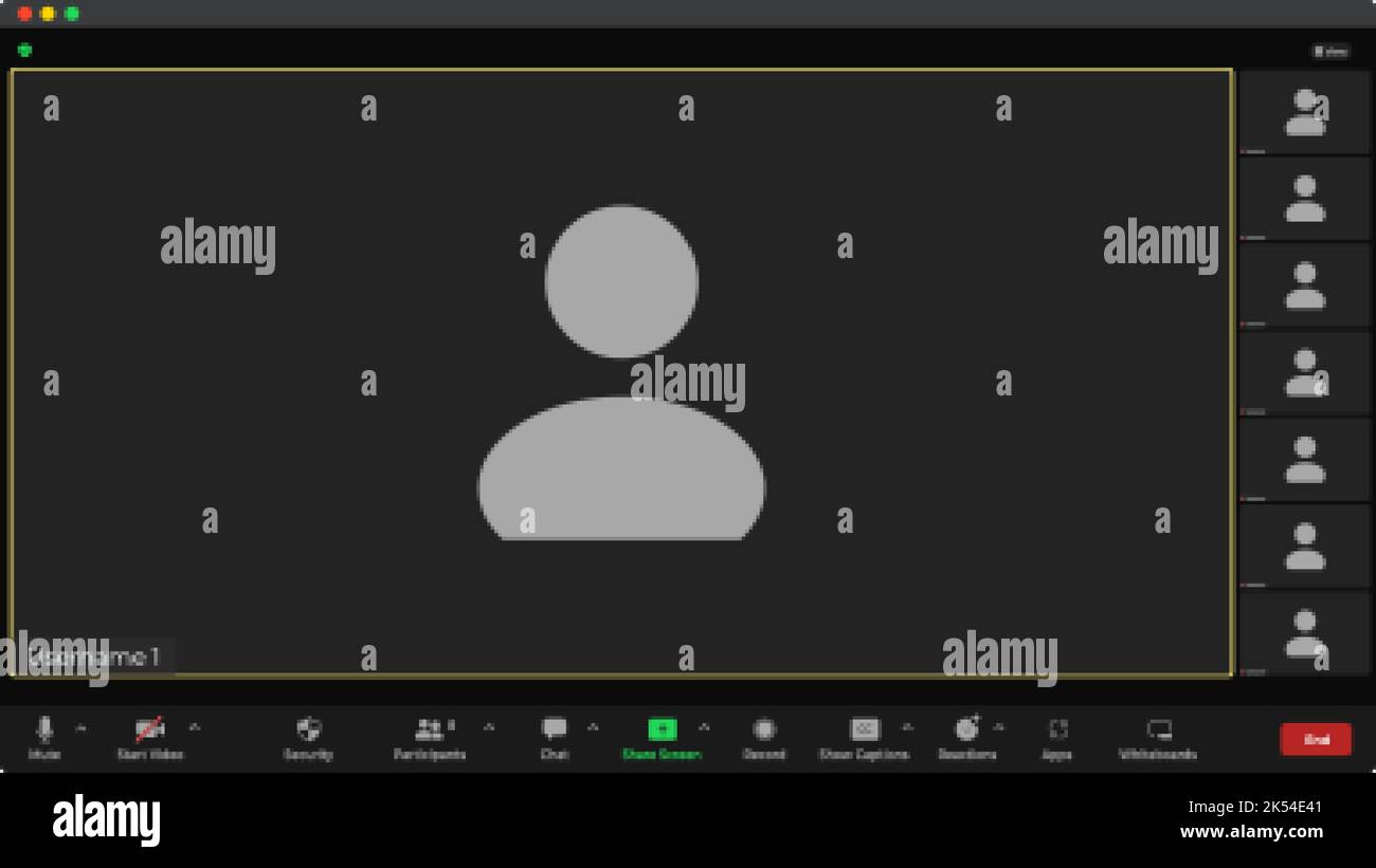 Video conference calls window overlay. Video calls window overlay ...
