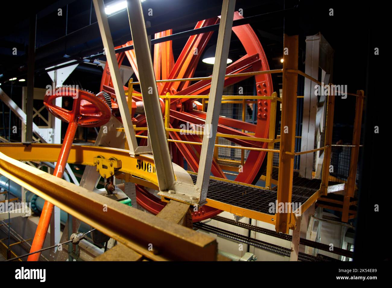 Eiffel tower machinery room hi-res stock photography and images - Alamy