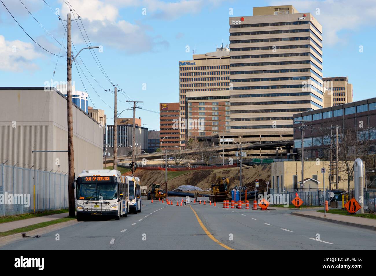 Upper Water Street. Cogswell Interchange demolition and redevelopment project in downtown ...