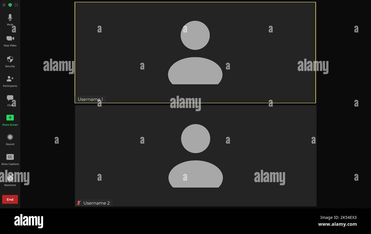 Video conference calls window overlay. Video calls window overlay ...