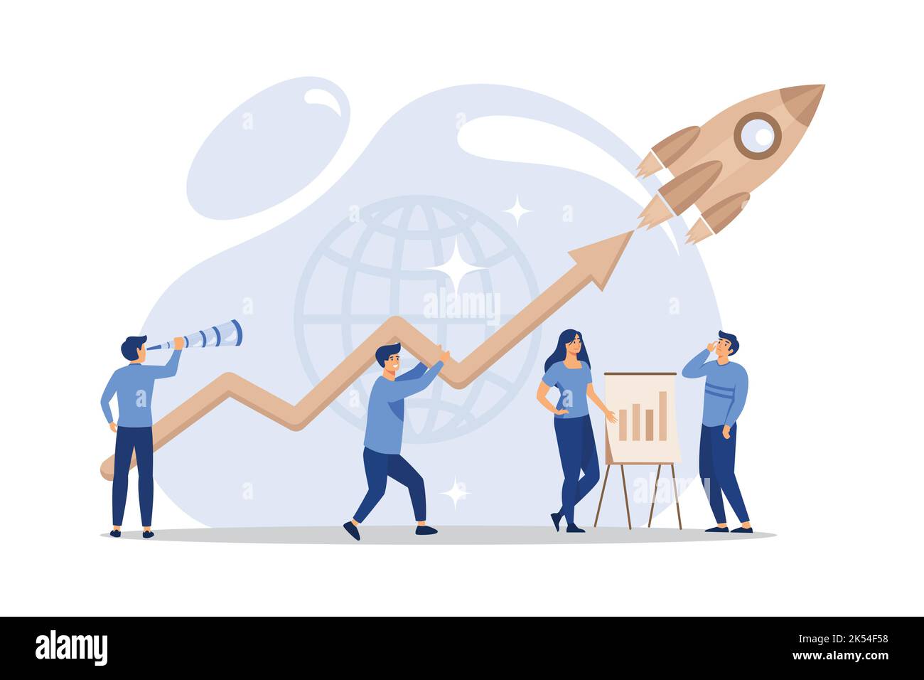 Thinking ahead career Stock Vector Images - Alamy