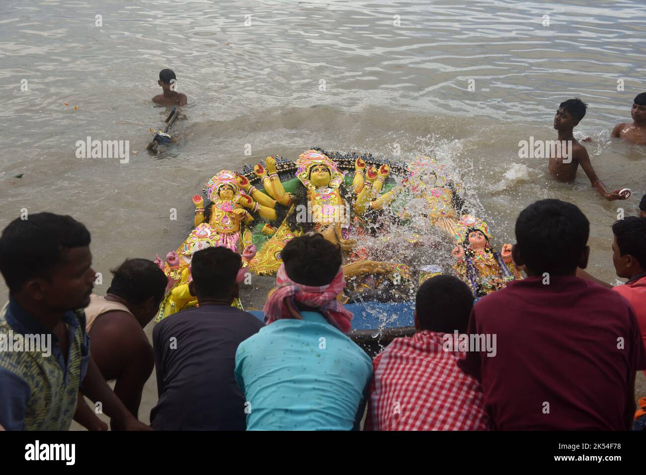 Non Exclusive: October 5, 2022, Kolkata, India: In West Bengal on ...