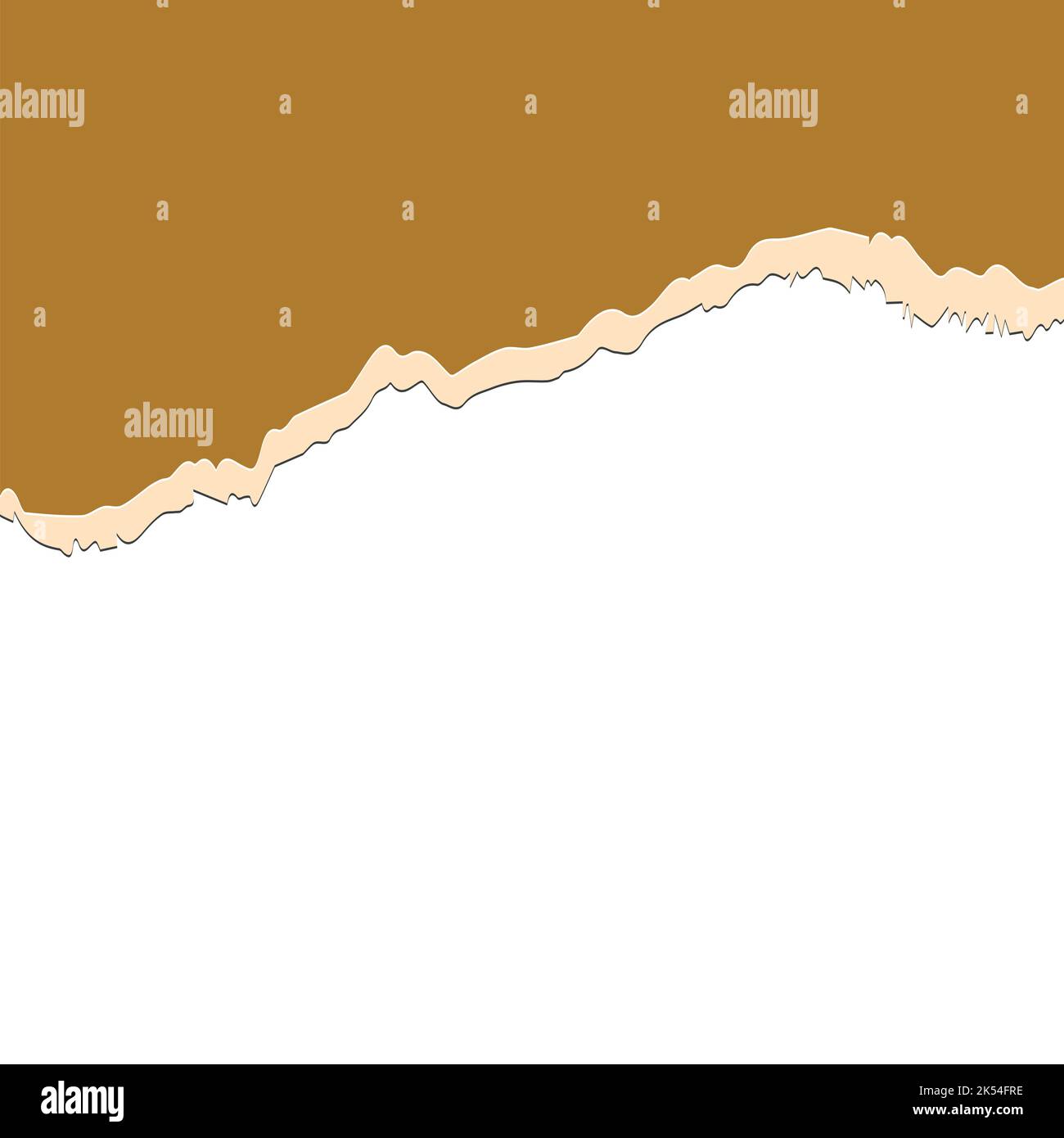 Tore off a piece of colored paper. Vector paper design template. Vector ...