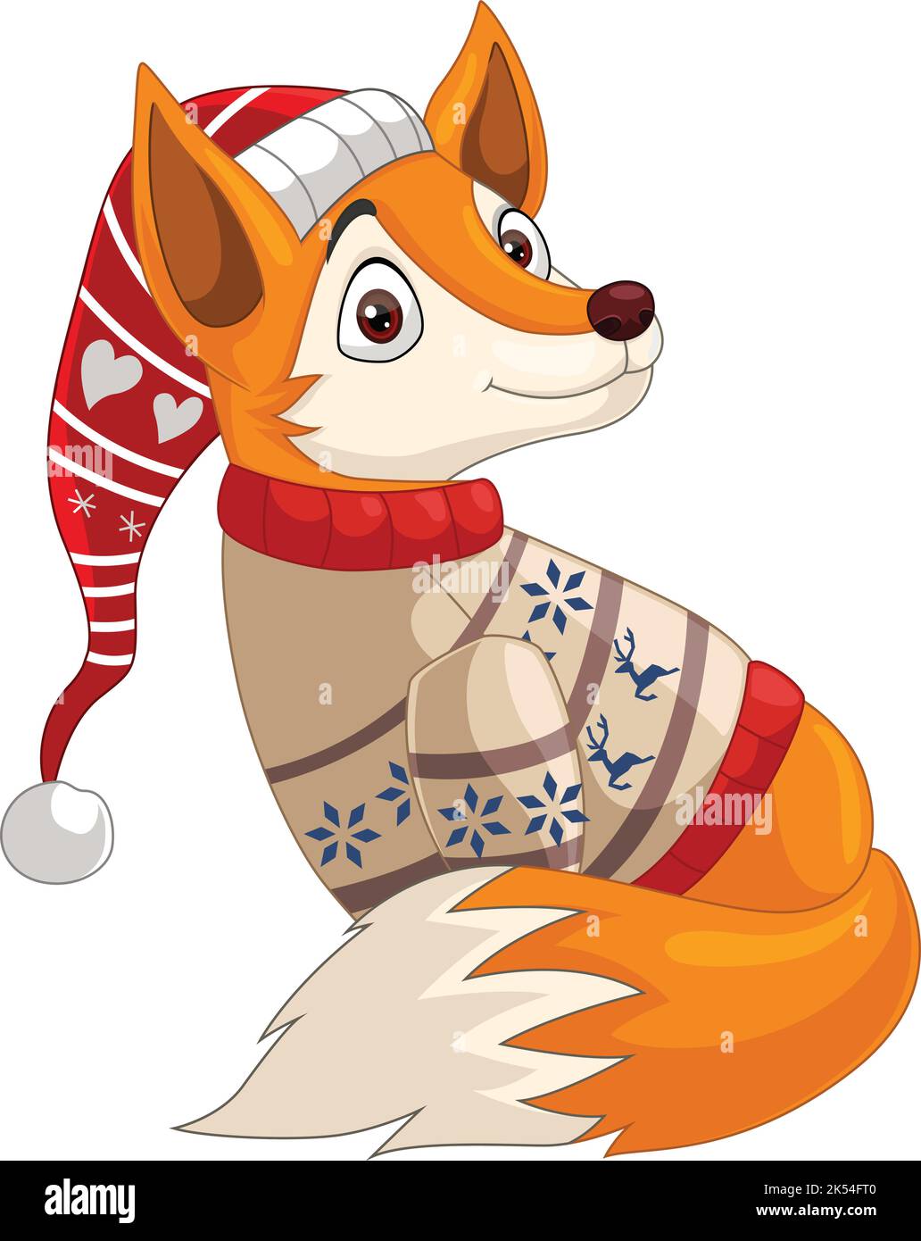 Baby in christmas outfit Stock Vector Images - Alamy