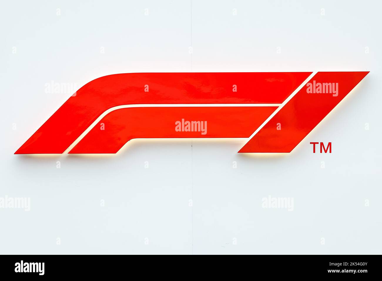 F1 logo during the Formula 1 Honda Japanese Grand Prix 2022, 18th round ...