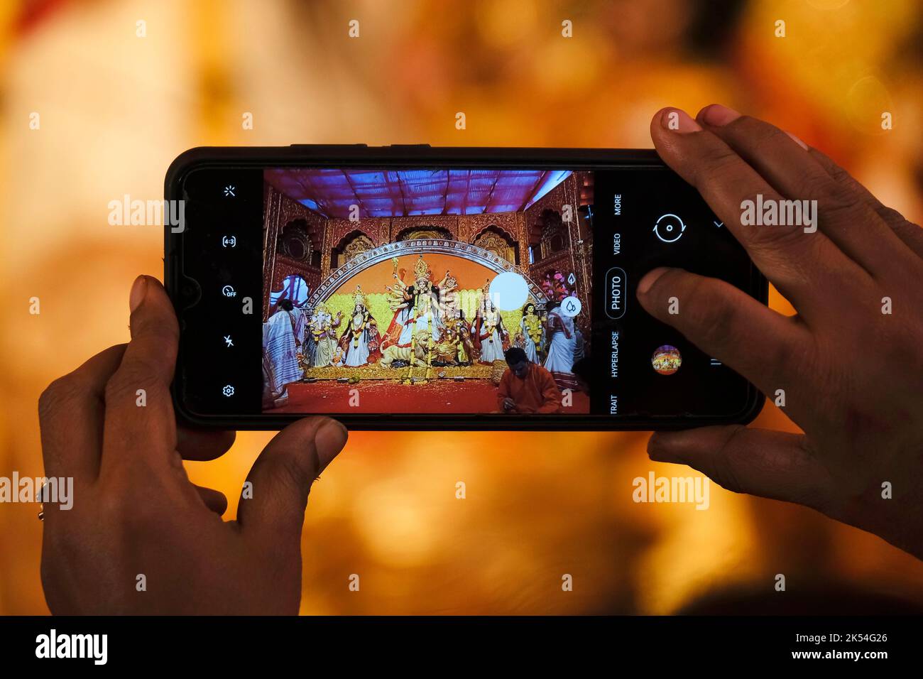 Pune, India 10th October 2022, Durga Puja is the one of the most famous ...