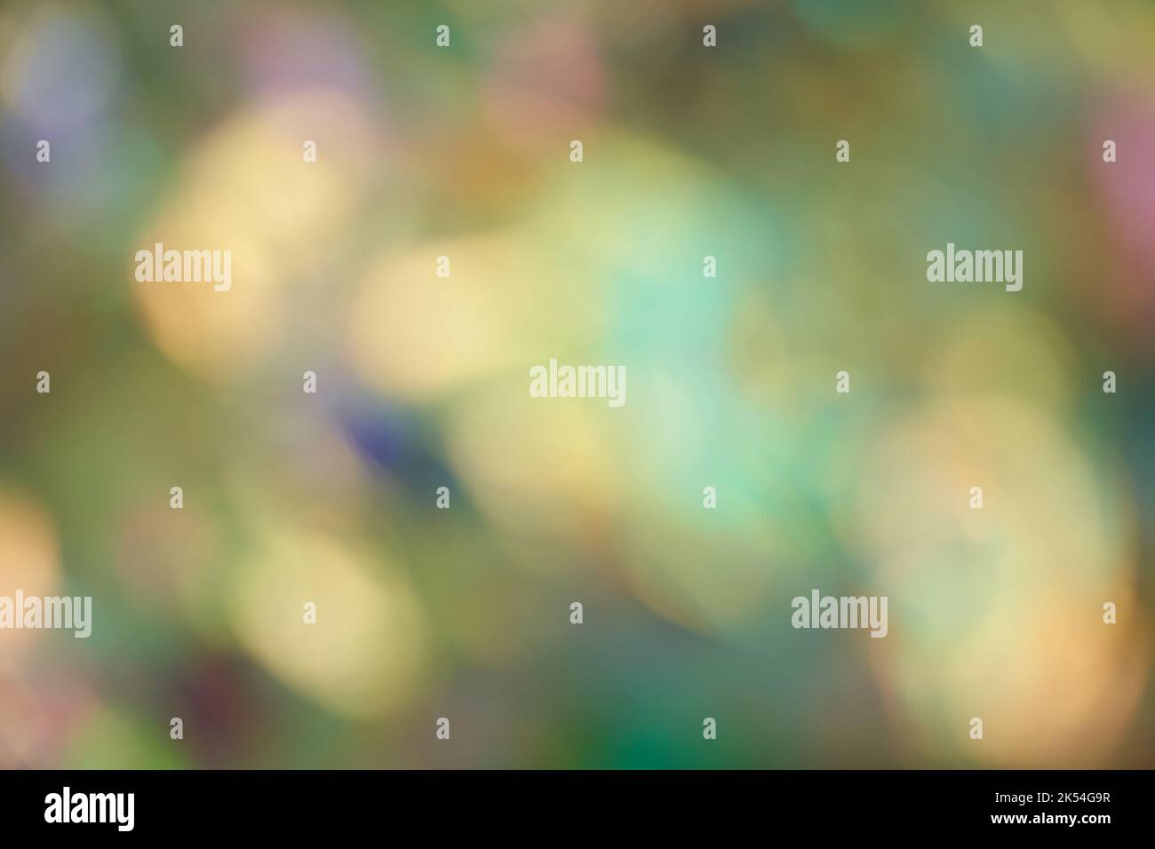 Blurry abstract modern holographic background in yellow tones in the ...