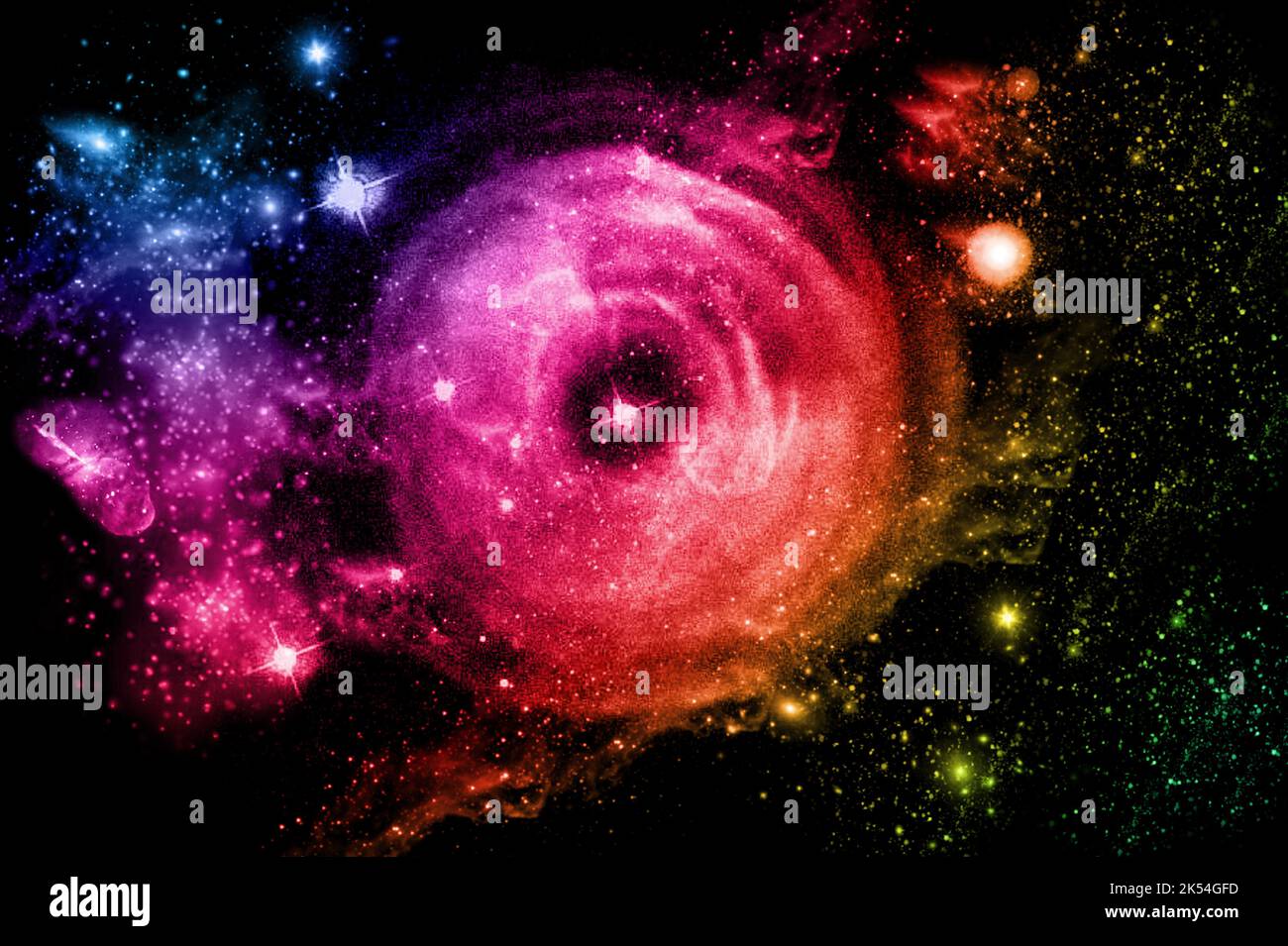 Modeling stars in the beautiful universe Stock Photo - Alamy