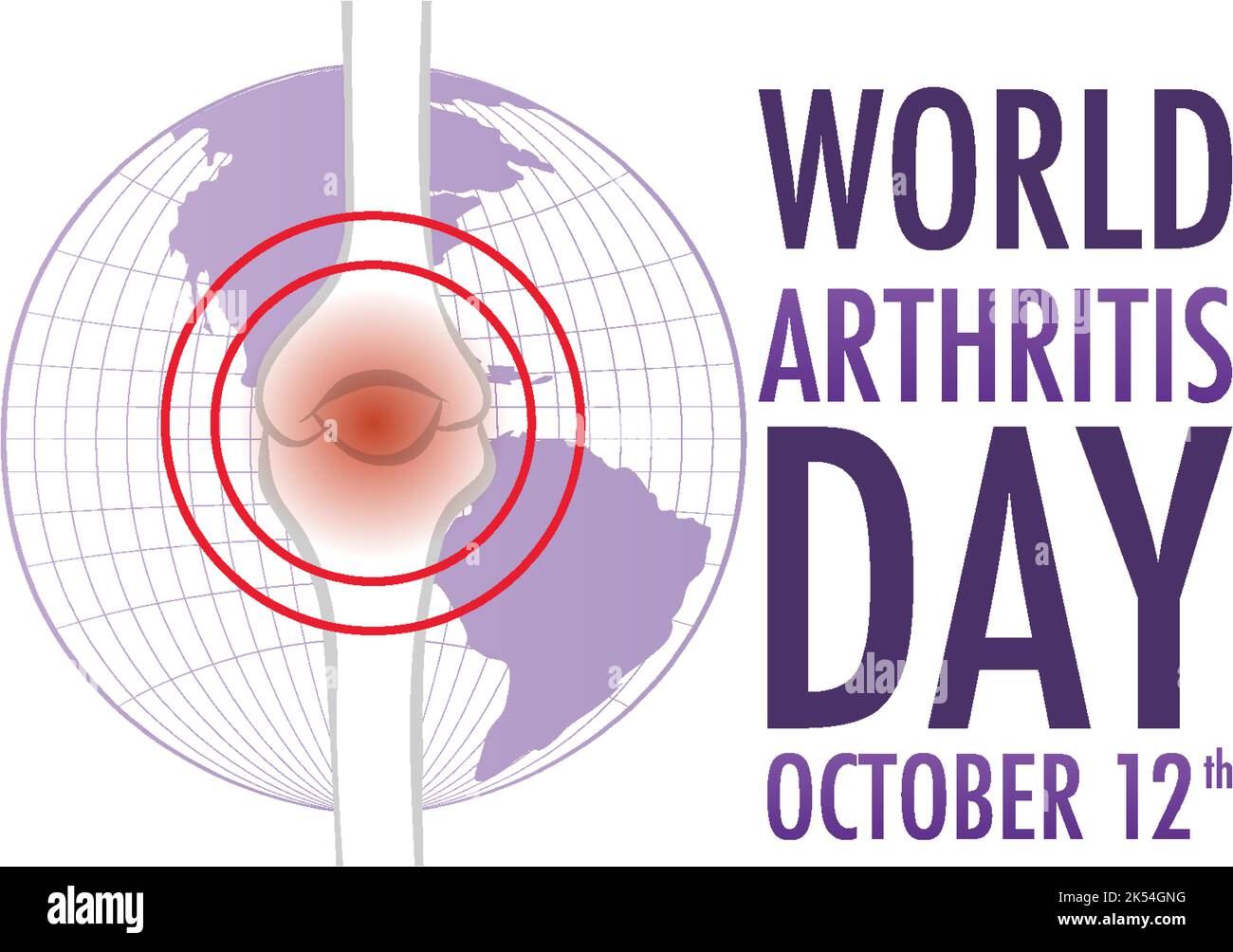 World Arthritis Day Poster Design illustration Stock Vector Image & Art ...