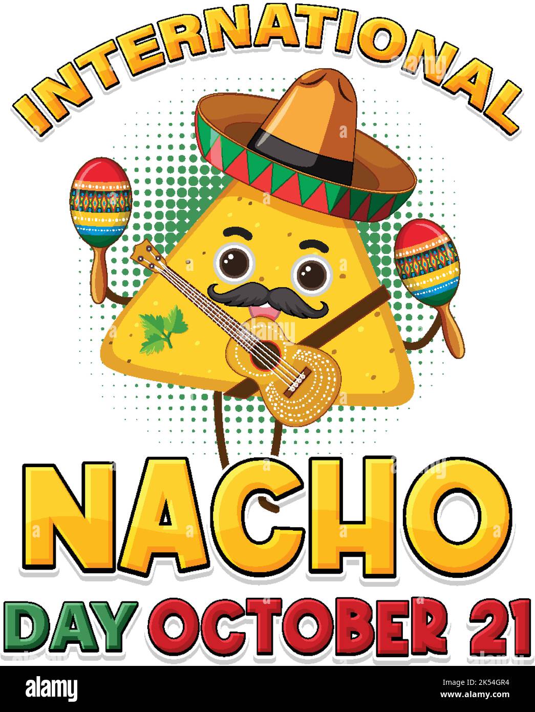 International Nacho Day Banner Design illustration Stock Vector Image ...