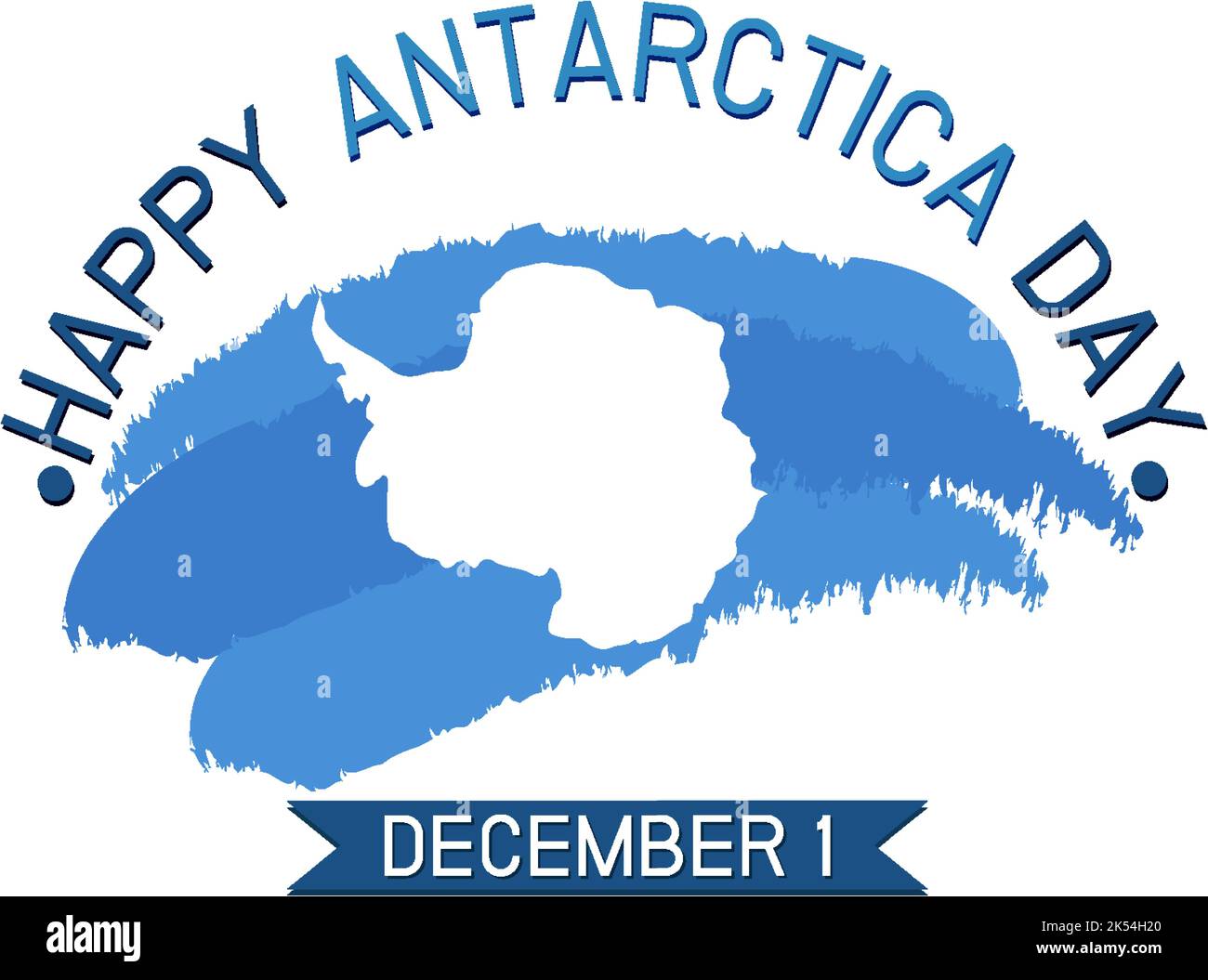 Antarctica day poster template illustration Stock Vector Image & Art ...